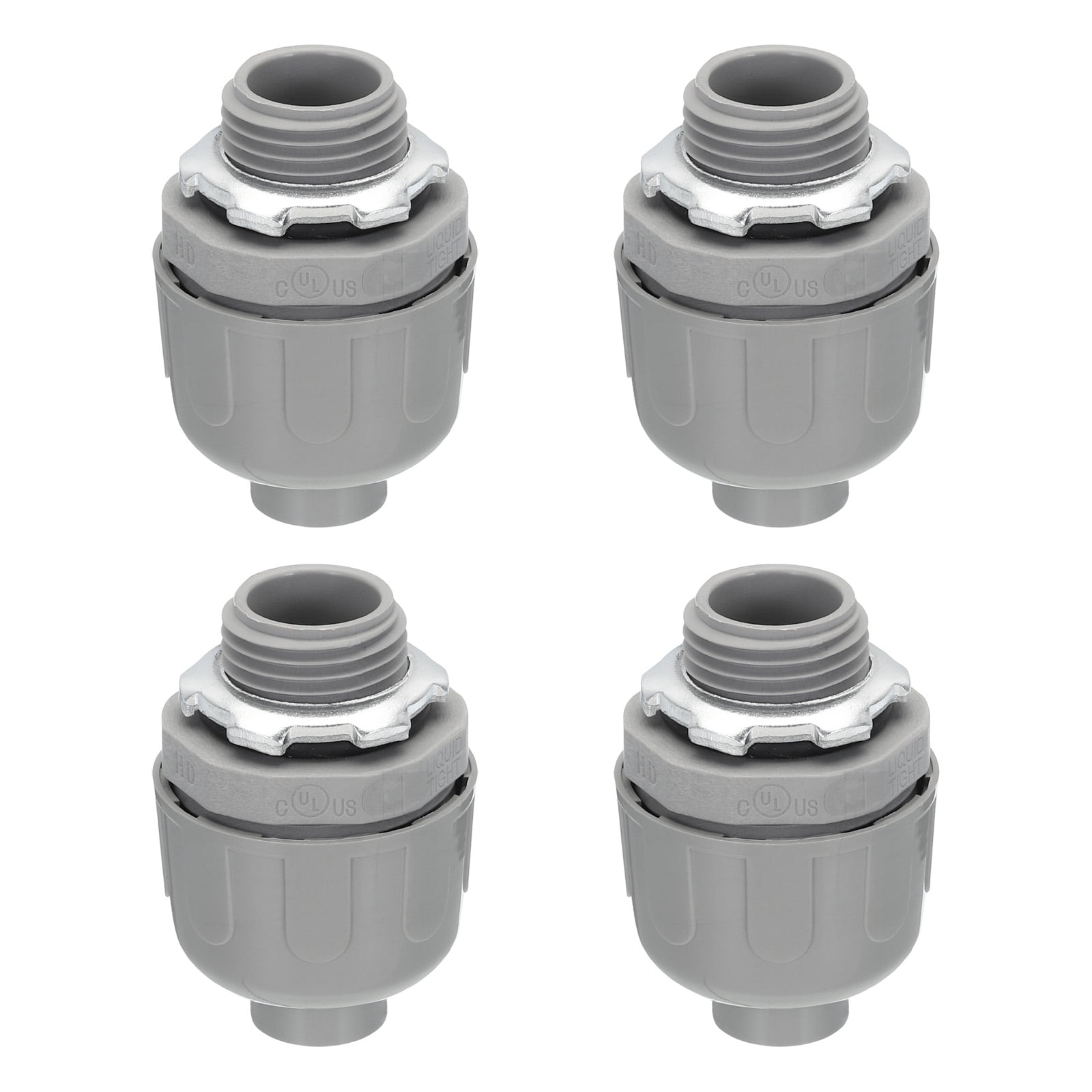 Uxcell Liquid Tight Connector 1/2NPT Non-metallic Electrical Conduit ...