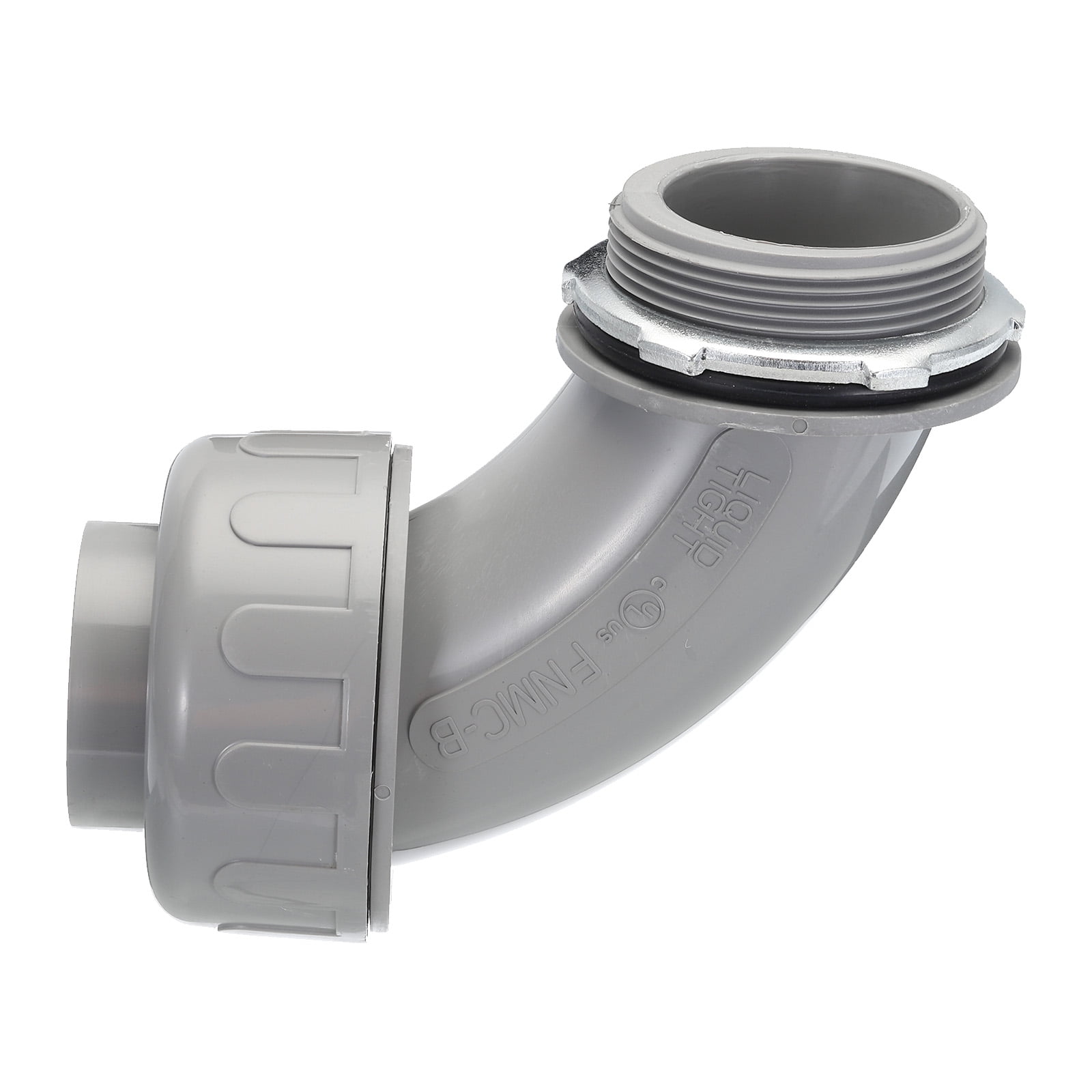 Uxcell Liquid Tight Connector 2NPT Non-metallic PVC Electrical Conduit ...