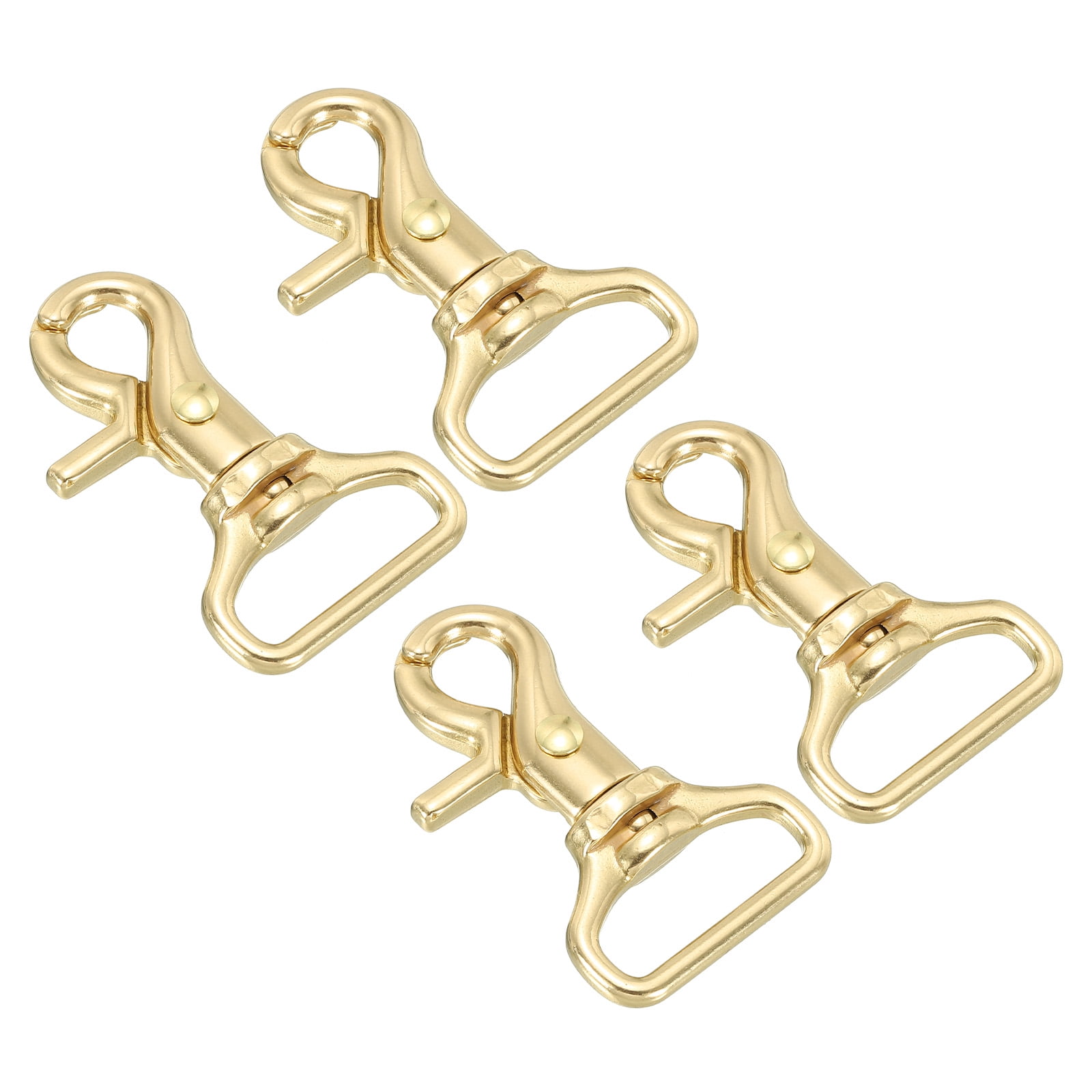 Uxcell Lobster Clasp Keychains, 4 Pack 1 Inch Oval Clasps Swivel ...