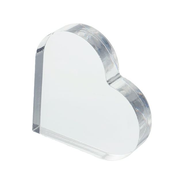 Uxcell Love Shaped Photography Background Props, Acrylic Photo Props ...