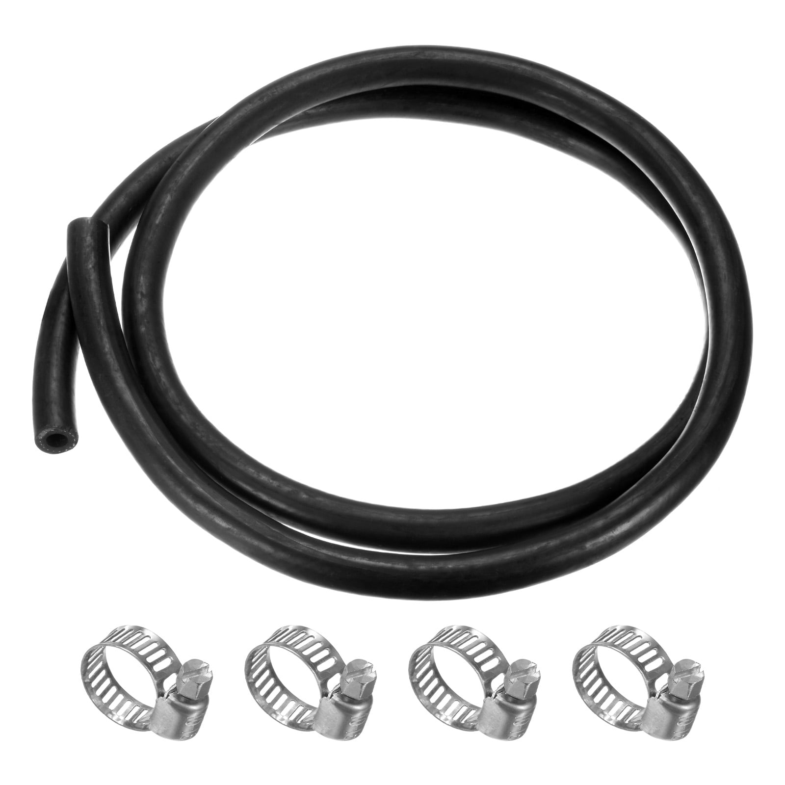 Uxcell Lubricating Oil Hoses, 8mm ID 16mm OD 4.9ft Length NBR Rubber ...