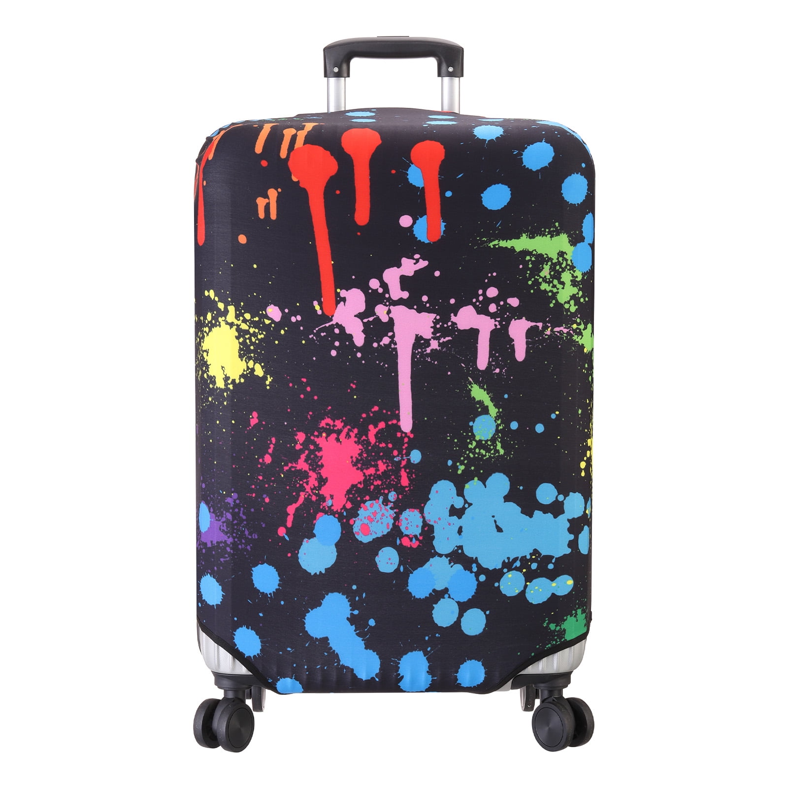 Uxcell Luggage Covers Fits 24-26 Inch Elastic Oxford Cloth Suitcase ...