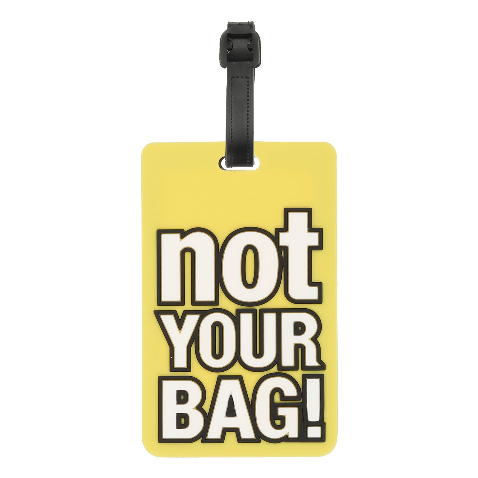 Luggage Tag (Not Your Bag), Funny Travel Baggage Bag Tag Suitcase ...