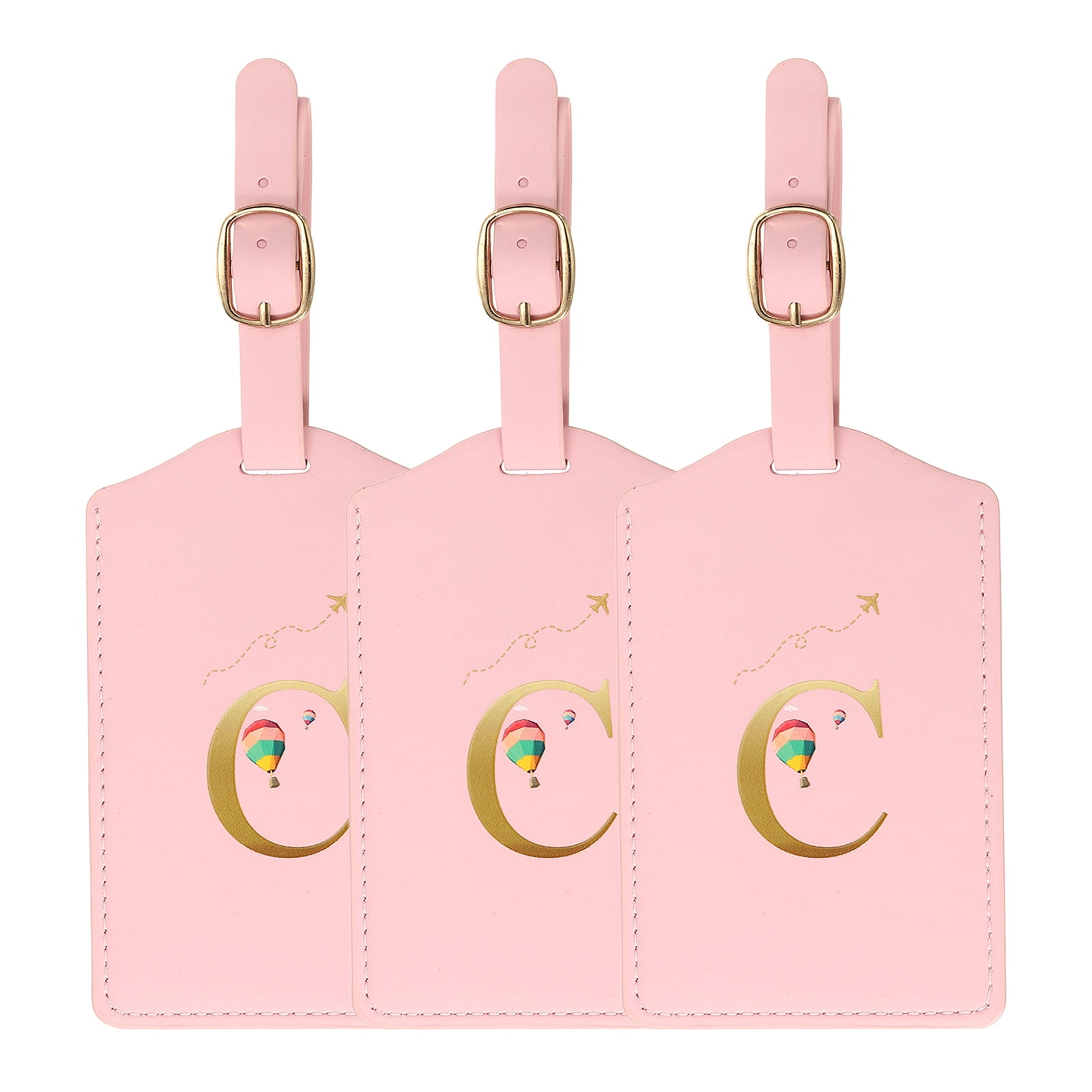 Uxcell Luggage Tags, Initial Letter Travel Luggage Baggage Labels Tag C ...