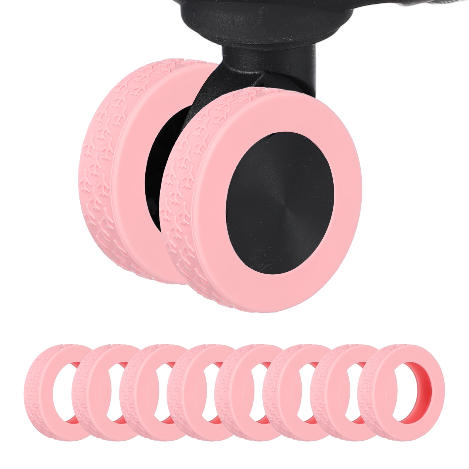 Uxcell Luggage Wheel Protection Cover, Wear Resistant Anti Noise ...