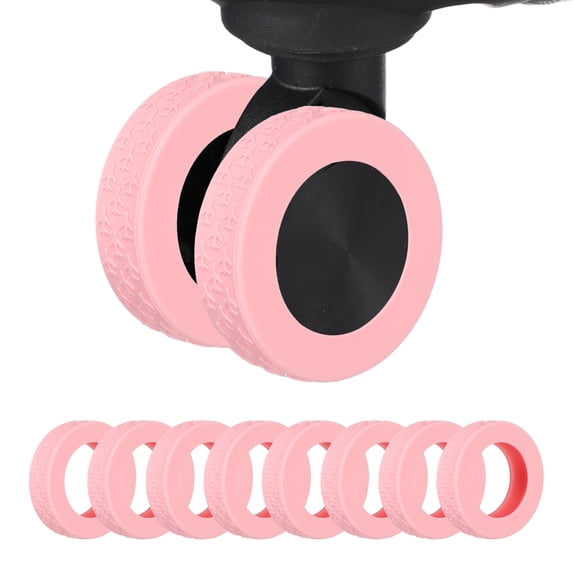 Uxcell Luggage Wheel Protection Cover, Wear Resistant Anti Noise ...