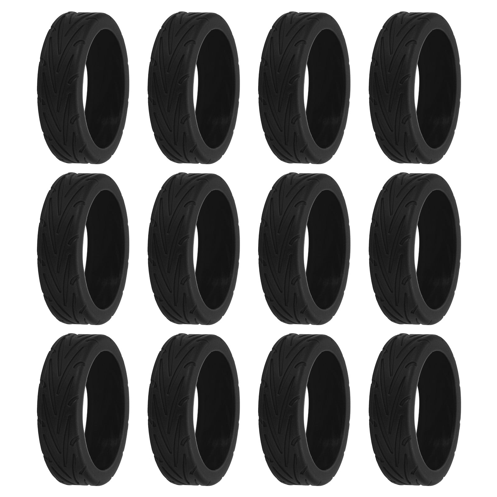 Uxcell 12Pcs Luggage Wheels Covers Luggage Wheel Protector Cover ...