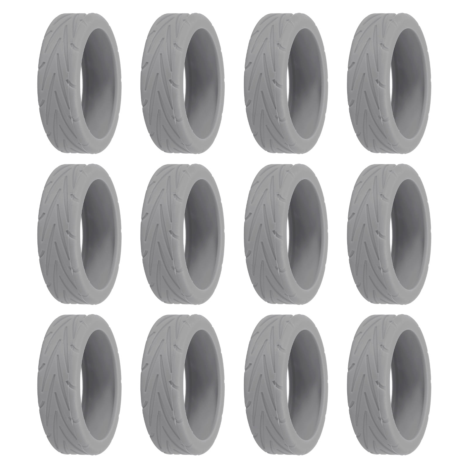 Uxcell 12Pcs Luggage Wheels Covers Luggage Wheel Protector Cover ...