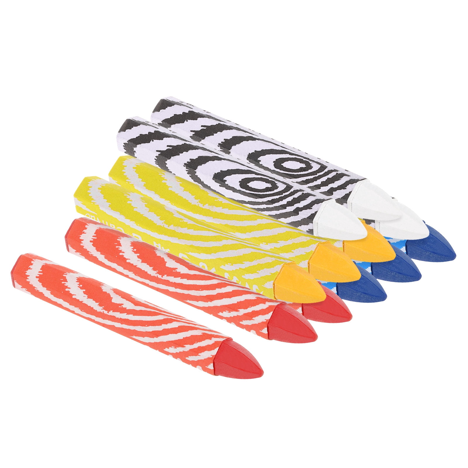 Uxcell Lumber Marking Crayons, 12 Pack 4"x0.55" Hex Wax Tire Marker ...