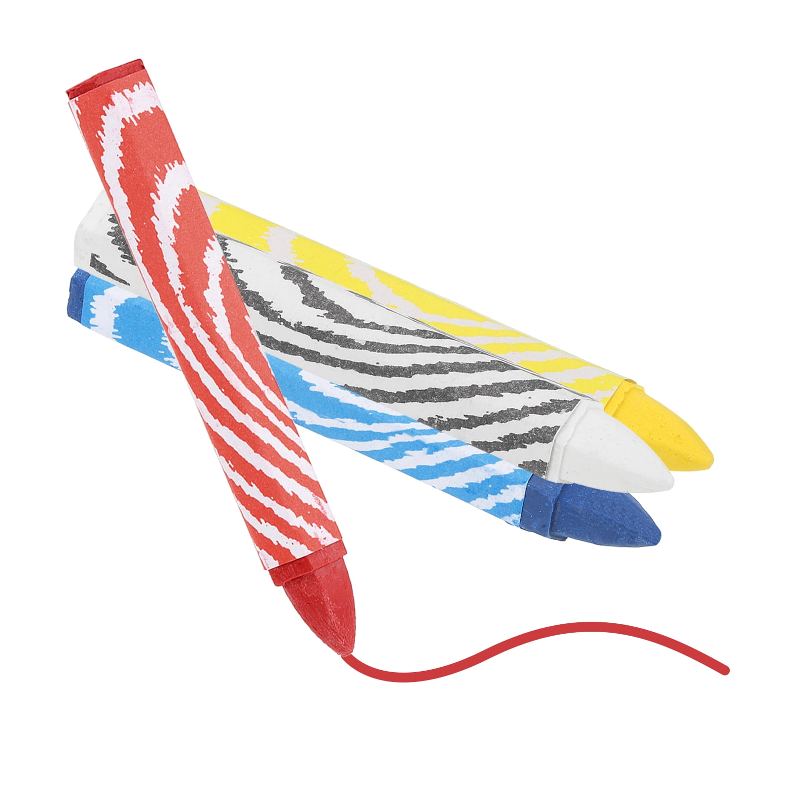 Uxcell Lumber Marking Crayons, 12 Pcs 4 Colors Hex Wax Tire Marker, 4.1 ...