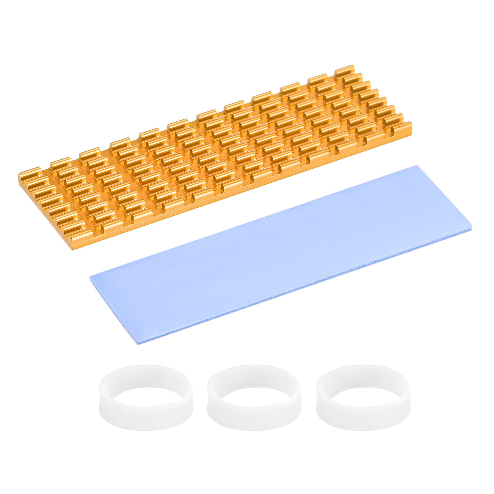 Uxcell M.2 2280 Nvme SSD Heatsink, Radiator Cooler Aluminum Heat Sink ...