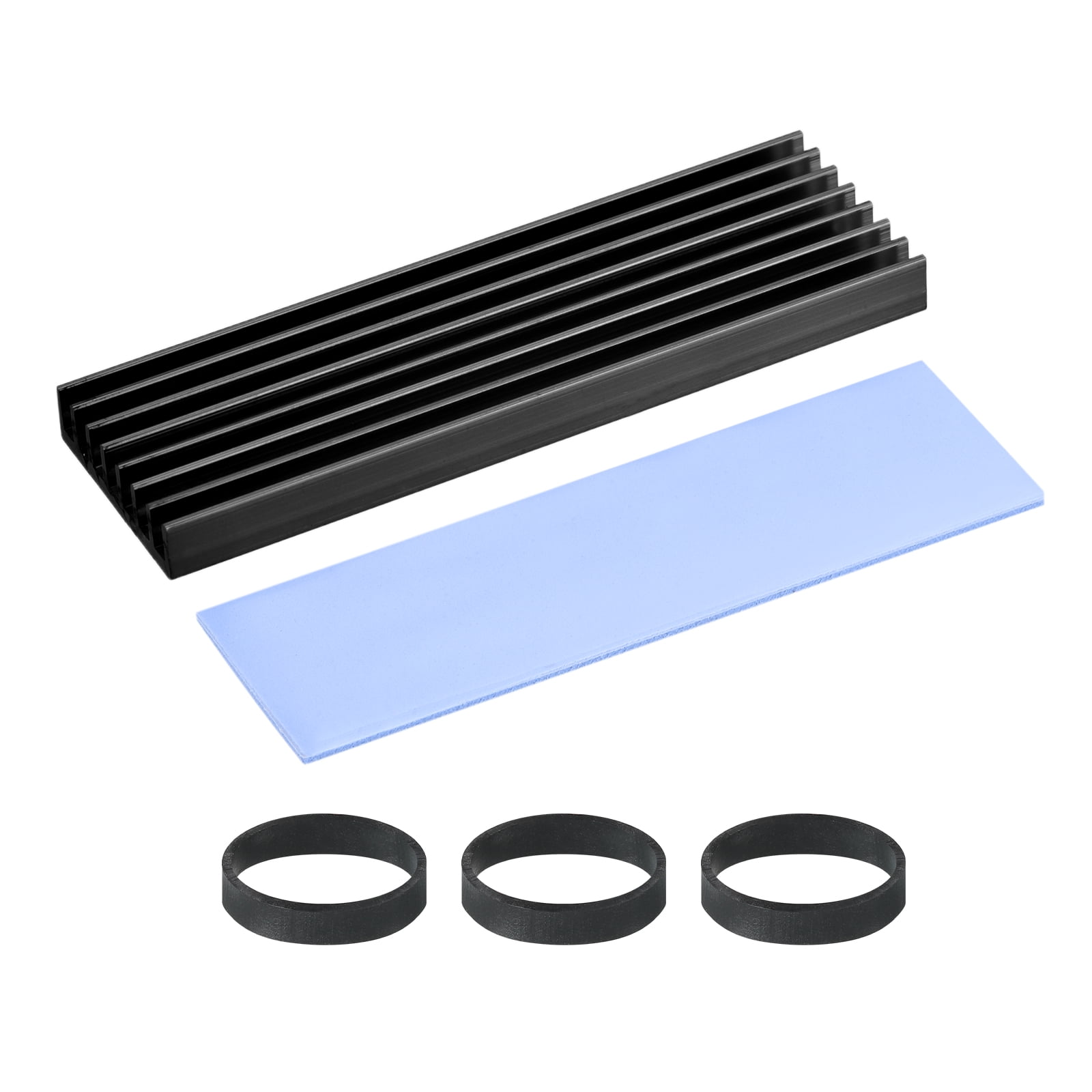 Uxcell M.2 2280 Nvme SSD Heatsink, Radiator Cooler Aluminum Heat Sink ...