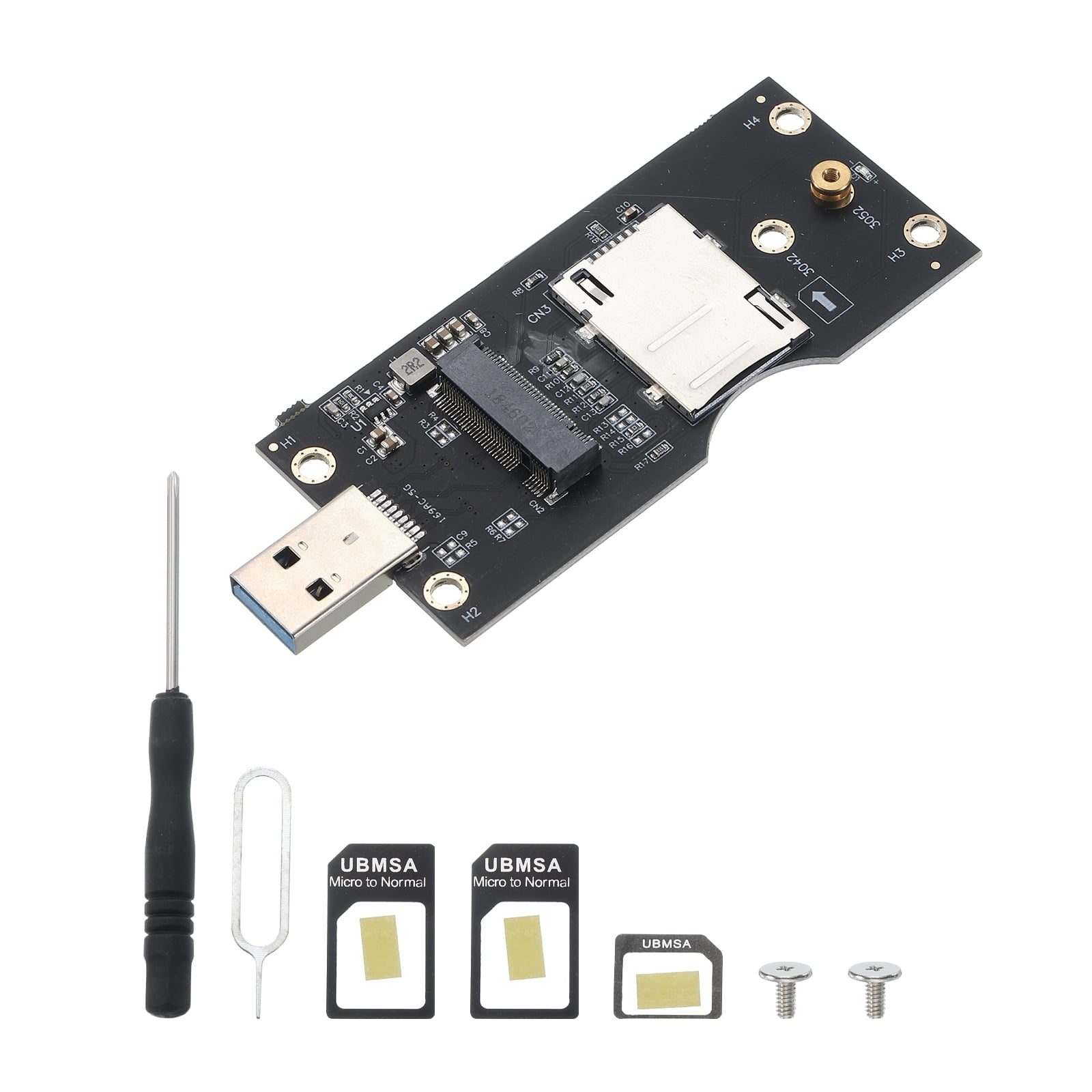 Uxcell M.2 Key B to USB 3.0 Network Adapter Ethernet Port 3G/4G/5G/LTE ...