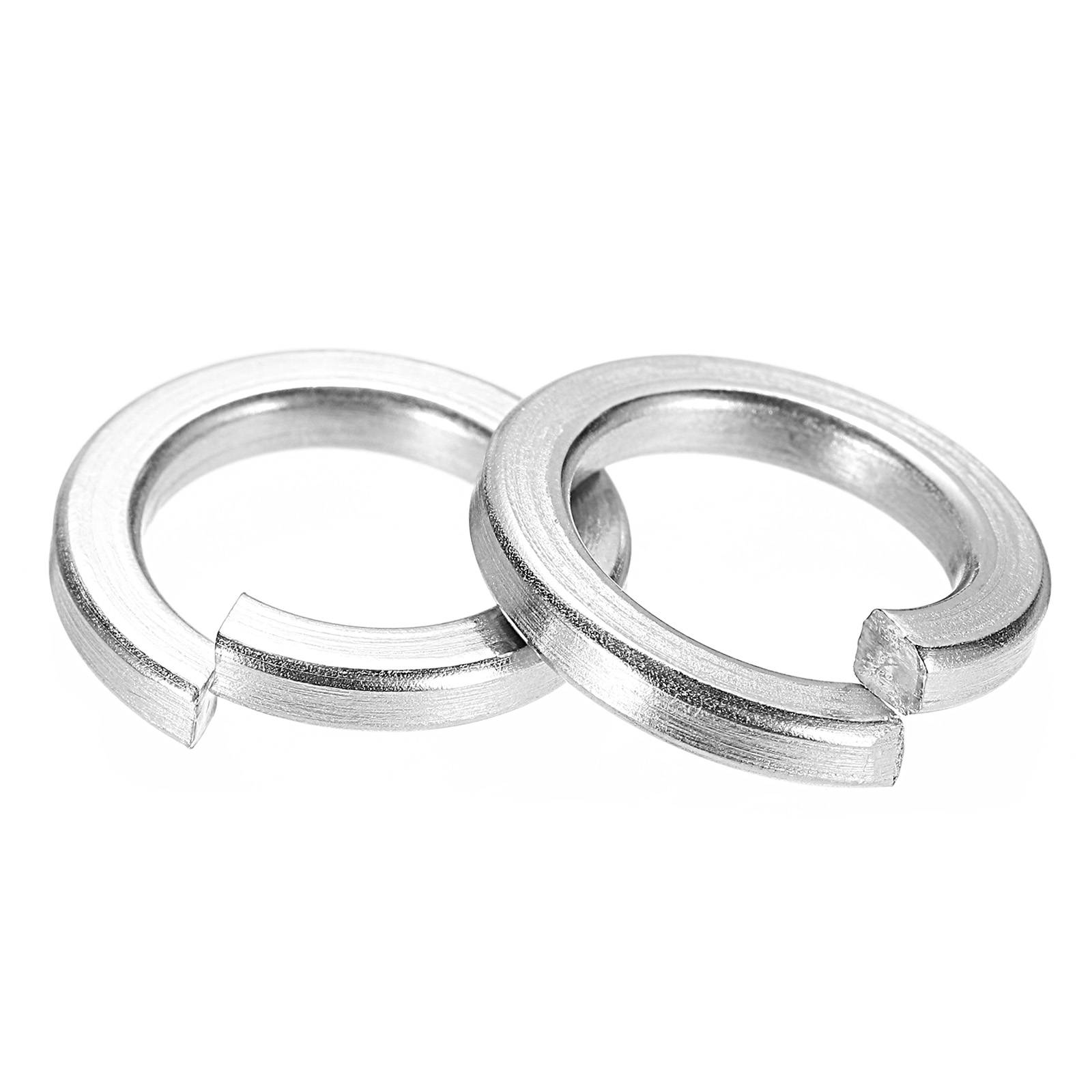 Uxcell M10 304 Stainless Steel Spring Lock Washer Split Lock Washer ...