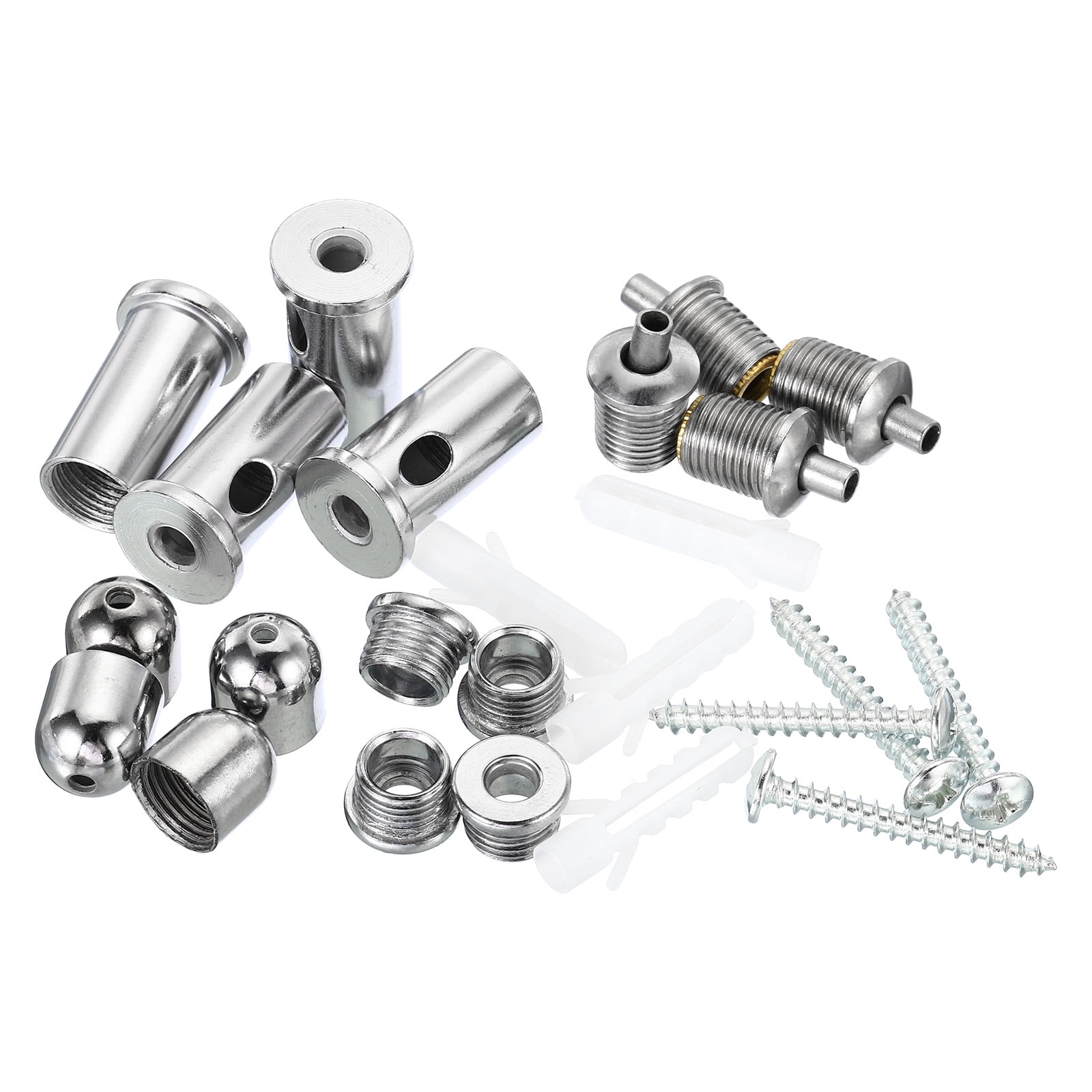 Uxcell M10 Lighting Light Cables Threaded Fittings, 4 Sets Cable ...