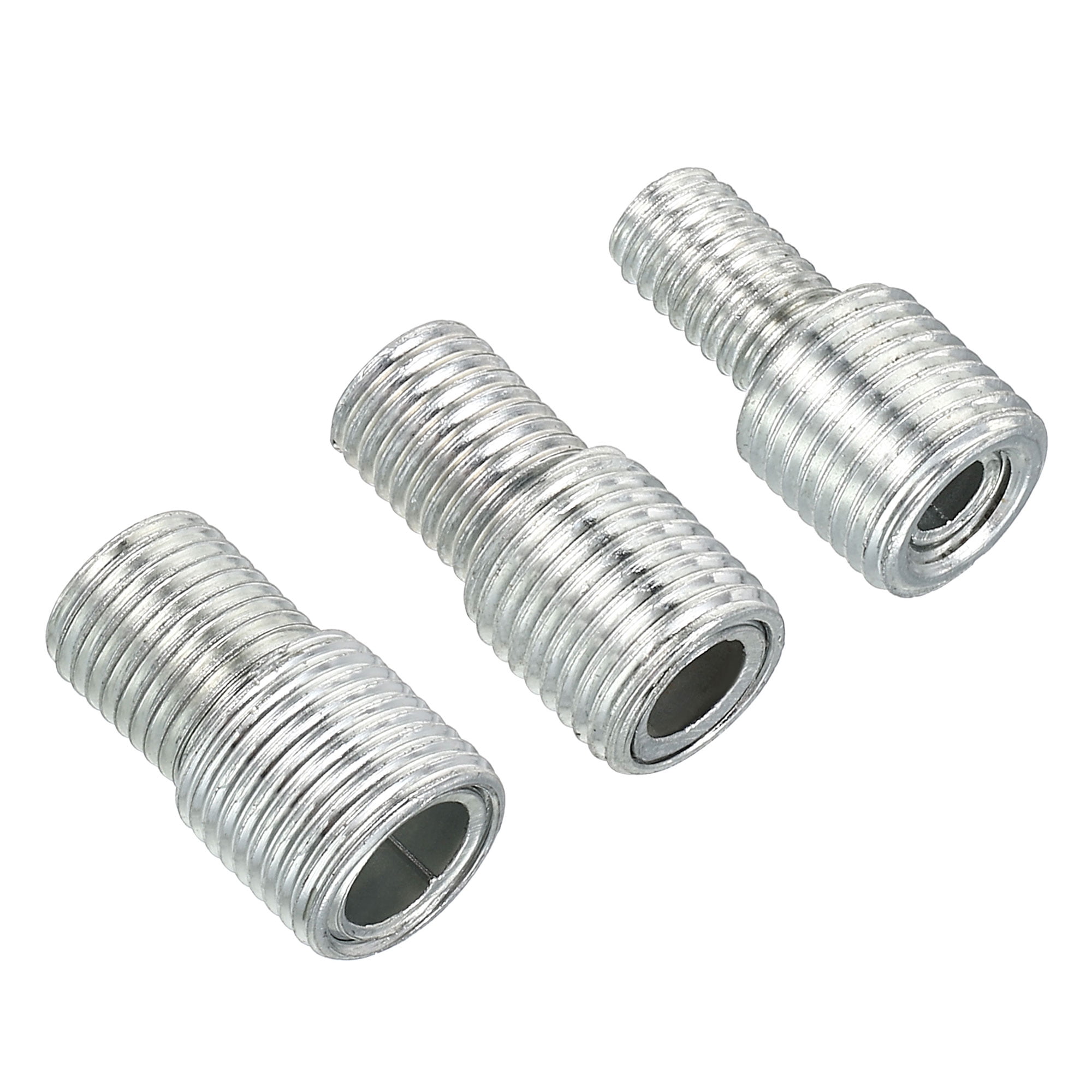 Uxcell M10/M12 to M6/M8/M10 20mm Long Double Male Threaded Reducer Bolt Screw Fitting Adapter 6 ...