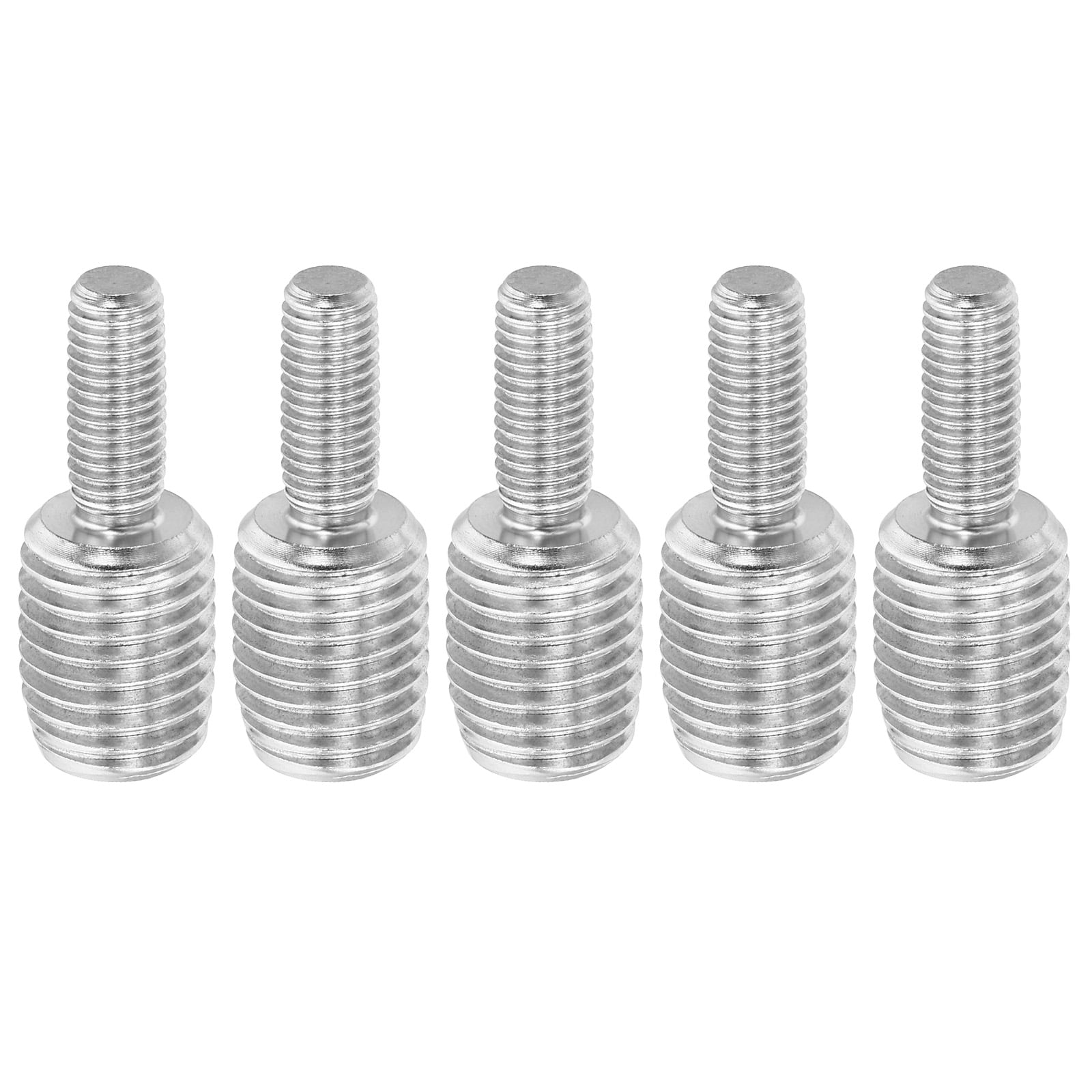 Uxcell M10*M20*50mm Double End Threaded Stud Screw Bolt, 5 Pack 304 ...