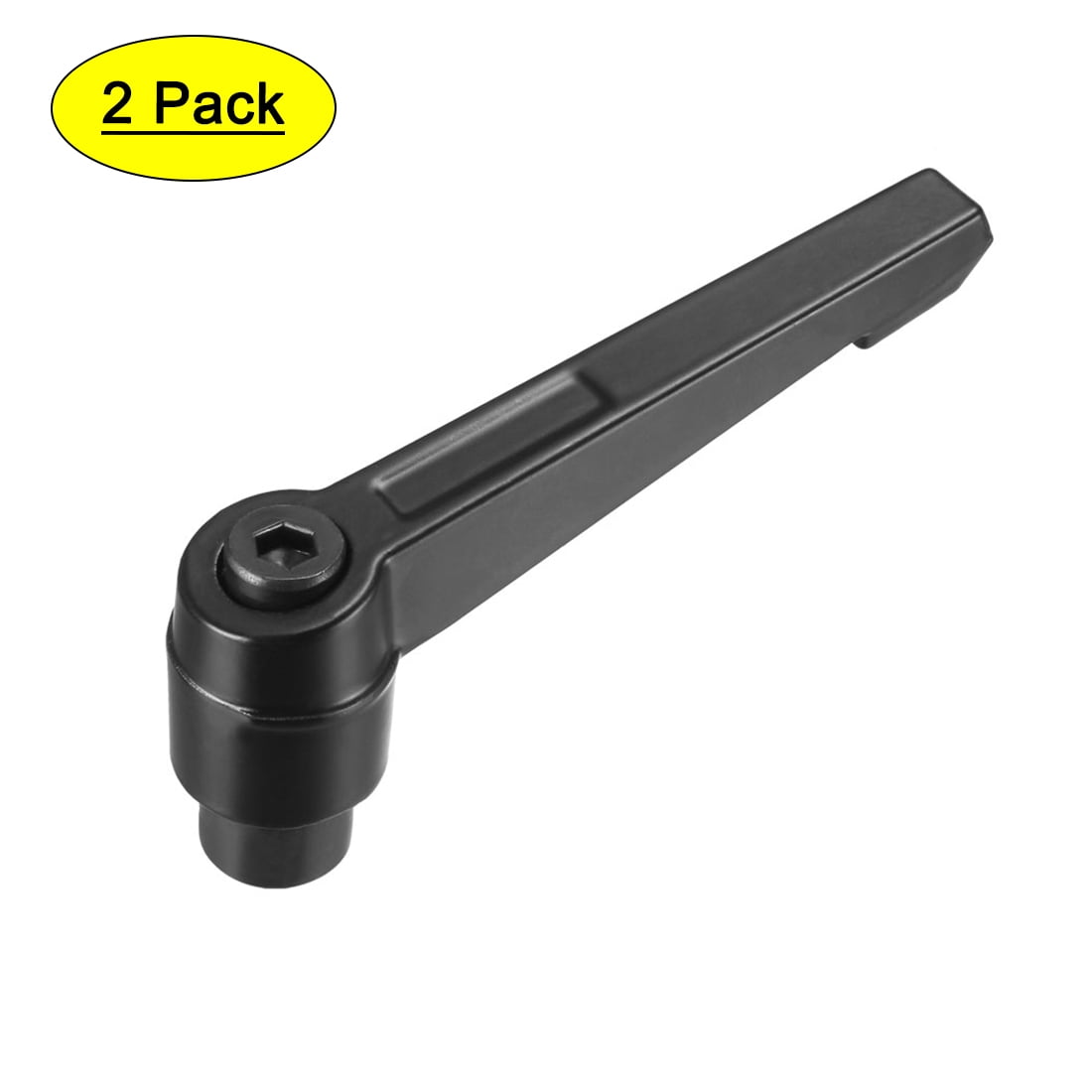 Uxcell M10 Metric Female Thread 93mm Lever Length Adjustable Clamping ...