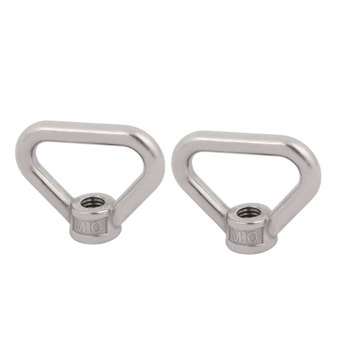 Uxcell M10 Thread 304 Stainless Steel Triangle Ring Shaped Lifting Eye ...