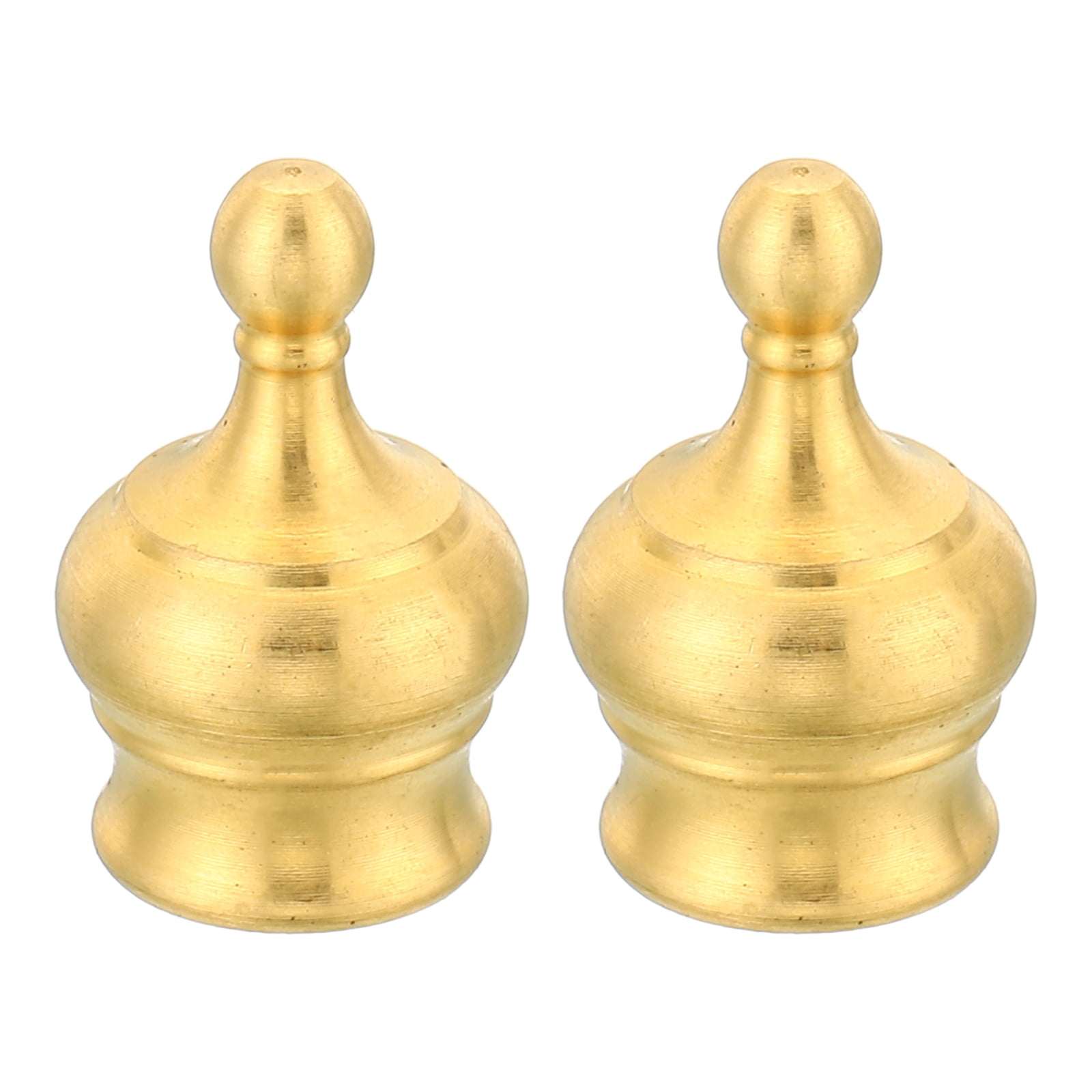 Uxcell M10 Thread Lamp Finial Cap Knob Brass Lamp Shade Harp Top Screw ...