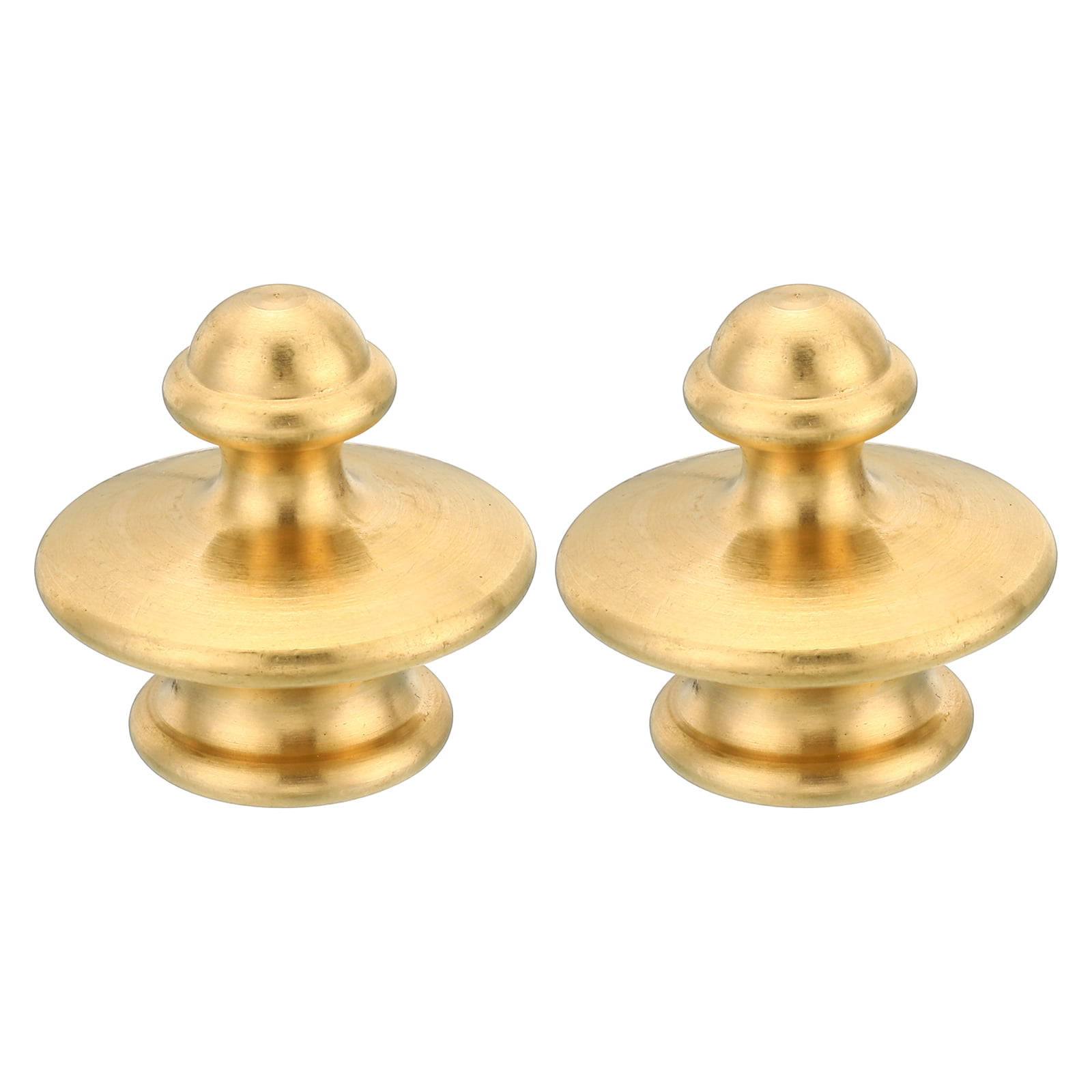 Uxcell M10 Thread Lamp Finial Cap Knob Brass Lamp Shade Harp Top Screw ...