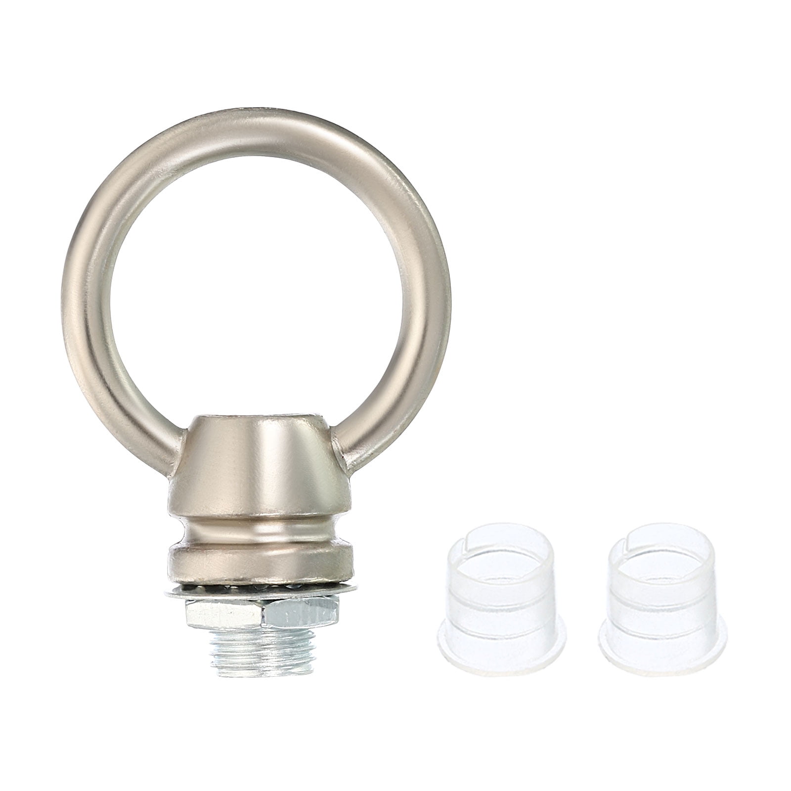 Uxcell M10 Thread Lifting Eye Nut Female Loop Holder Hook Ring 15kg ...