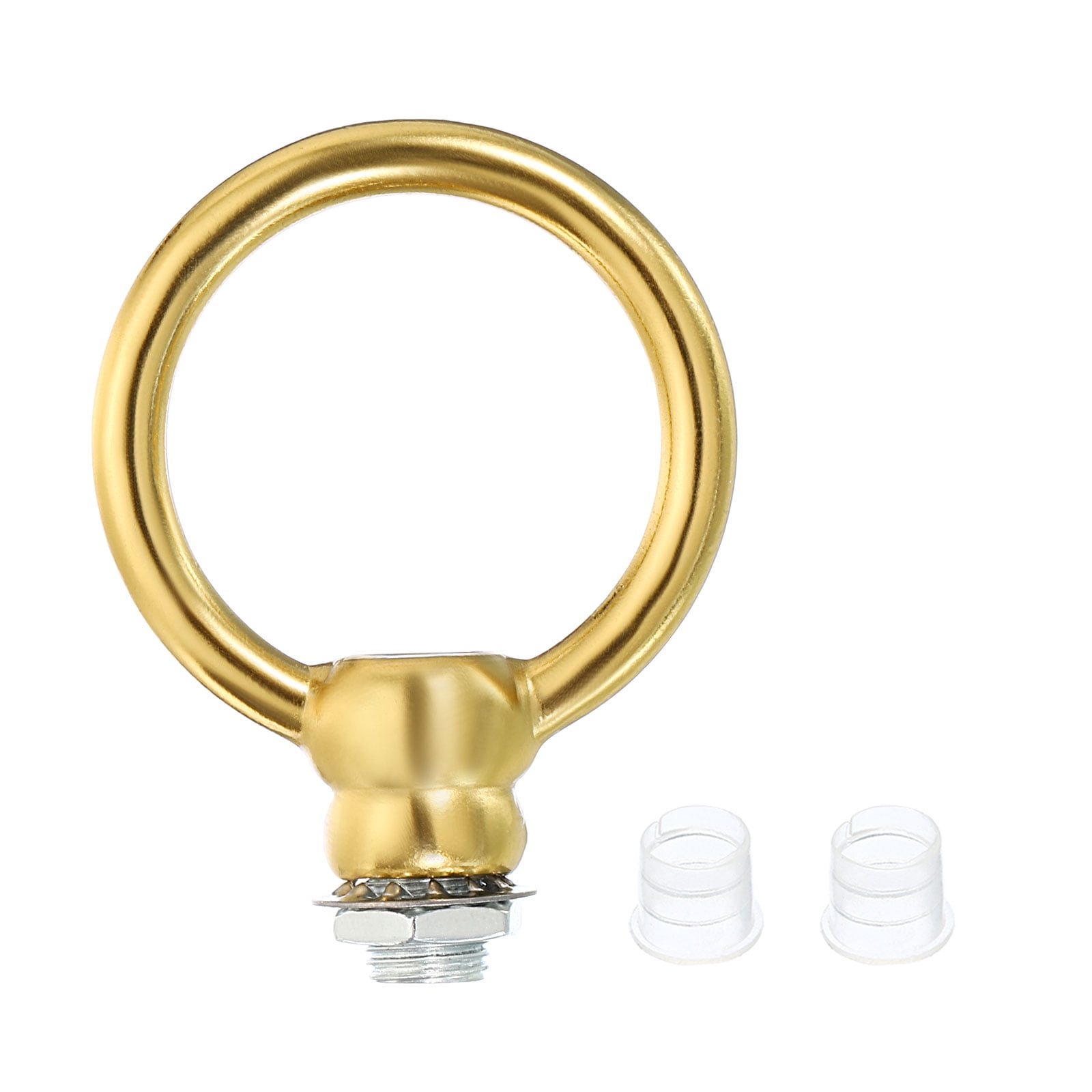Uxcell M10 Thread Lifting Eye Nut Female Loop Holder Hook Ring 15kg ...