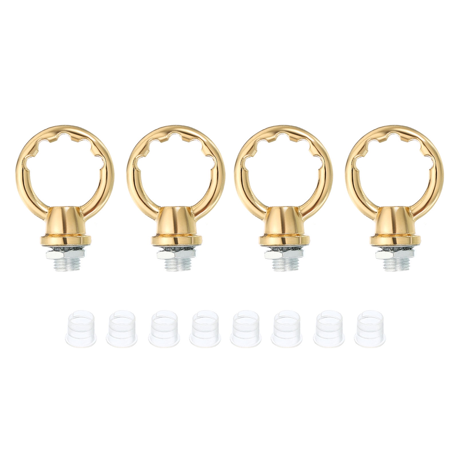 Uxcell M10 Thread Lifting Eye Nut Female Loop Holder Hook Ring 8kg Load ...