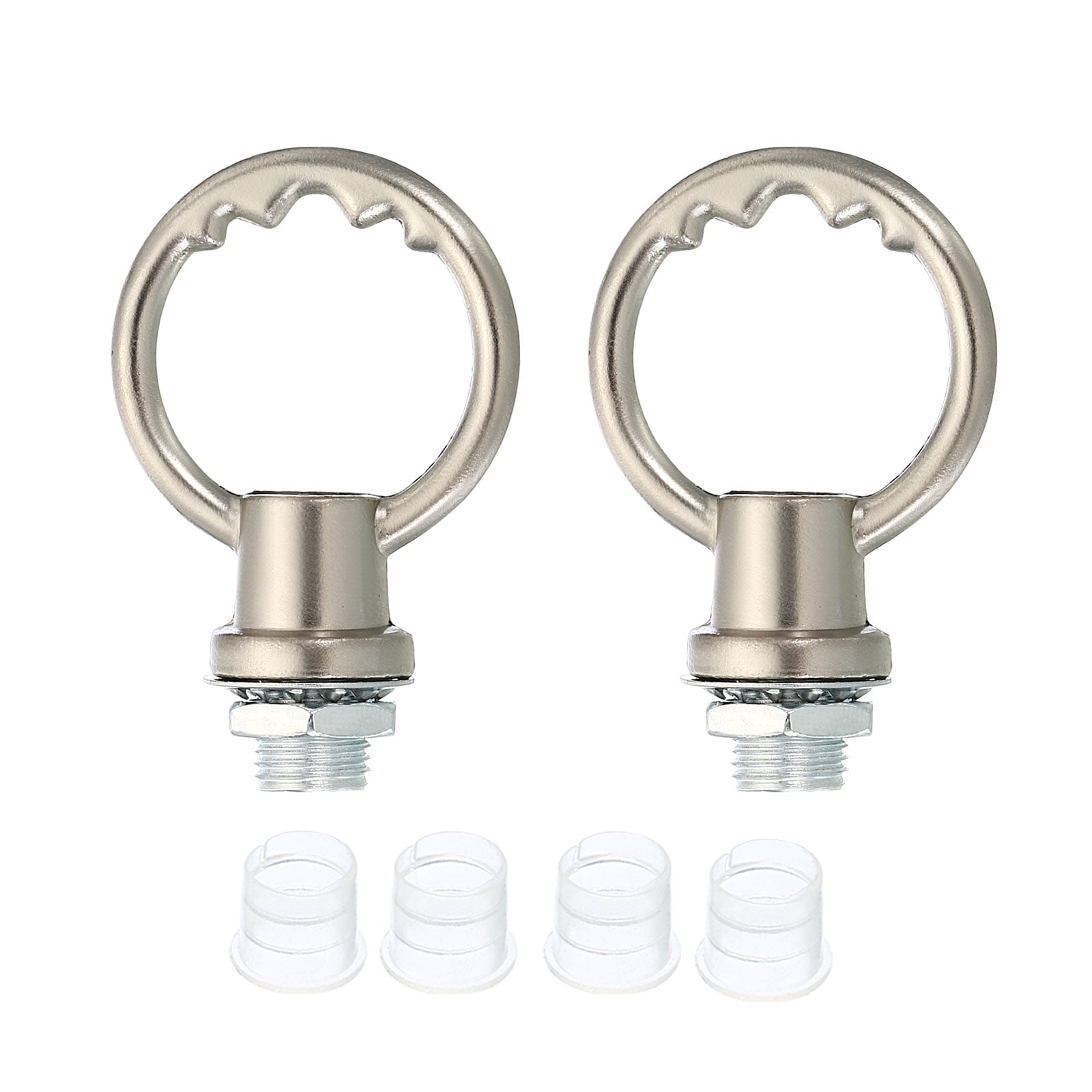 Uxcell M10 Thread Lifting Eye Nut Female Loop Holder Hook Ring 8kg Load ...