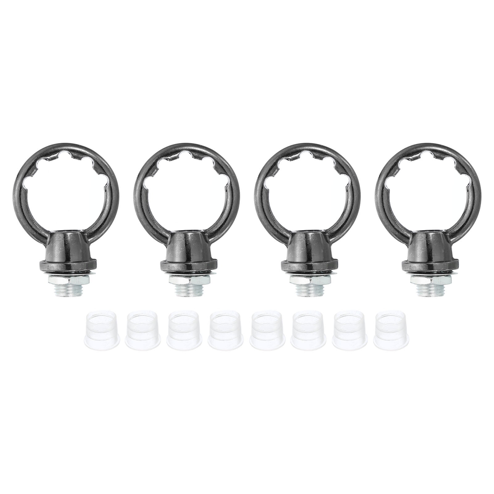 Uxcell M10 Thread Lifting Eye Nut Female Loop Holder Hook Ring 8kg Load ...