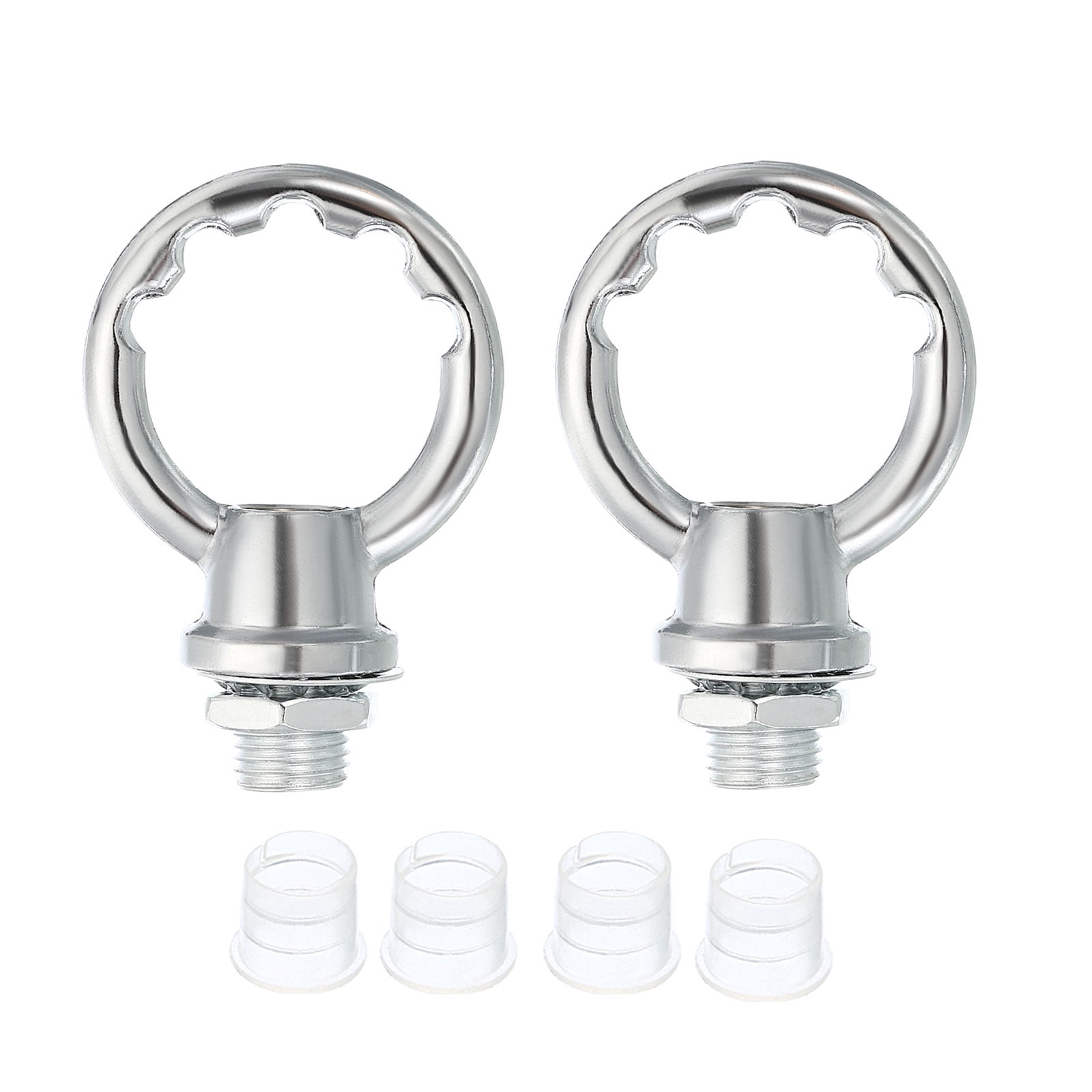 Uxcell M10 Thread Lifting Eye Nut Female Loop Holder Hook Ring 8kg Load ...