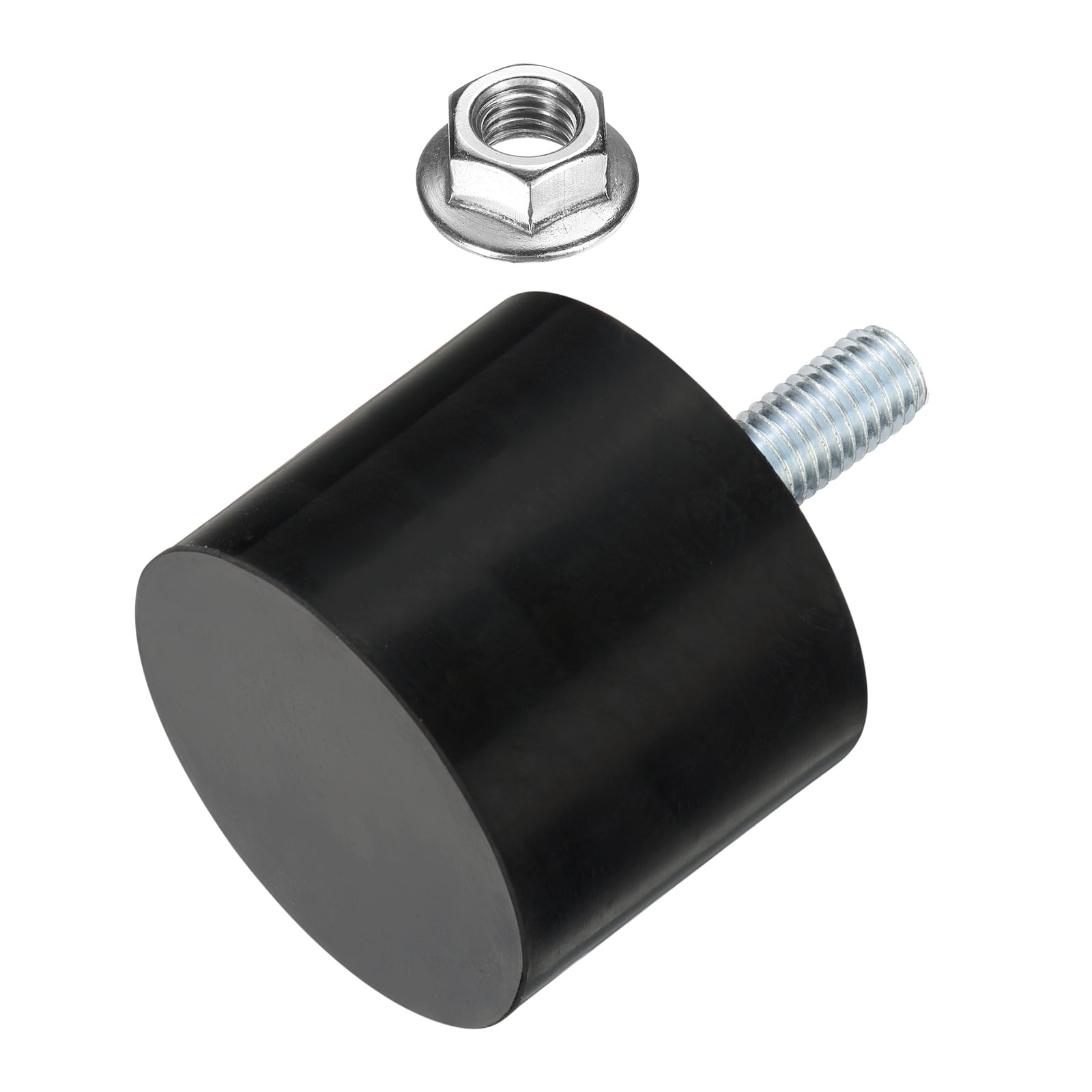 Uxcell M10 Thread Rubber Mounts, Vibration Isolators, Cylindrical Shock ...