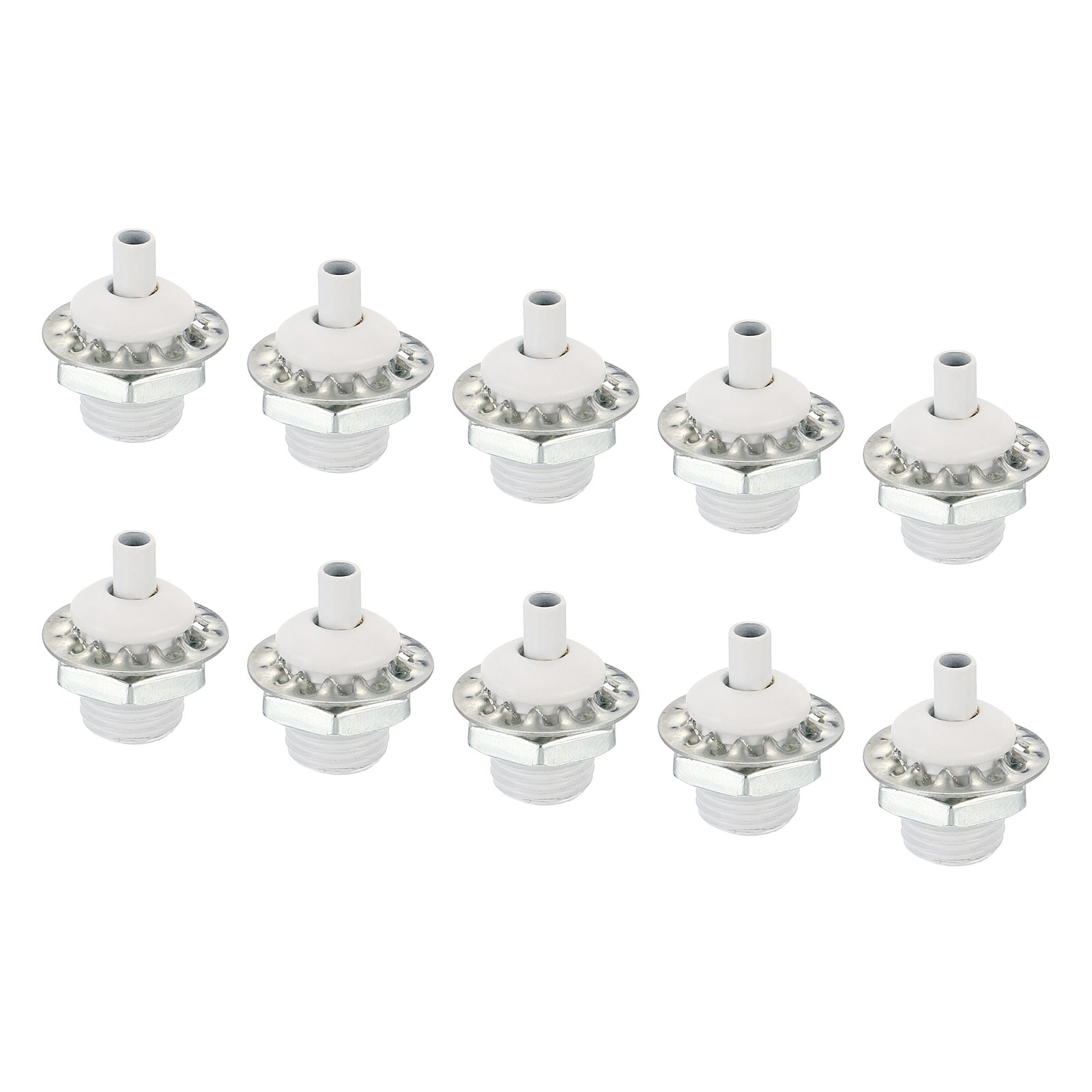 Uxcell M10 Thread Steel Cable Grip Wire Lock Wire Clamp for Pendant ...