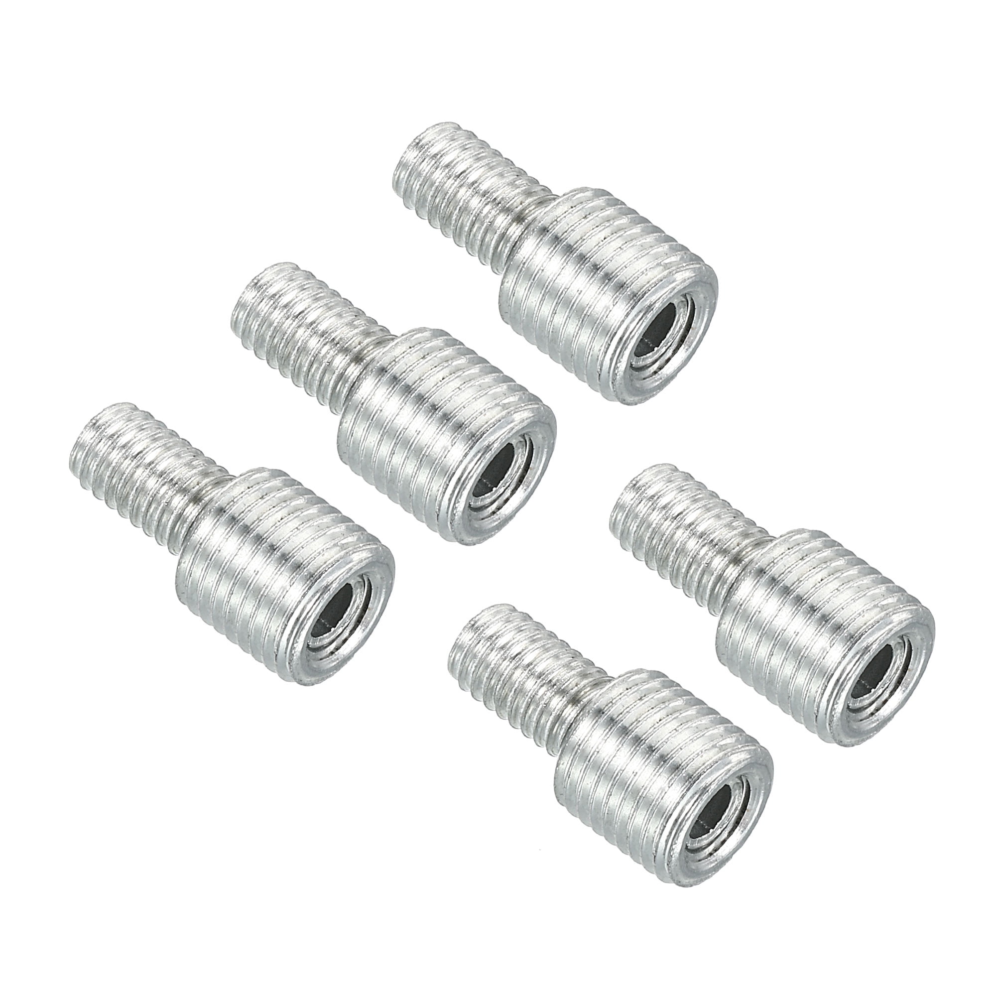 Uxcell M10 to M6 20mm Long Double Male Threaded Reducer Bolt Screw ...