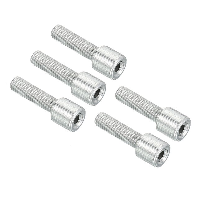 Uxcell M10 to M6 30mm Long Double Male Threaded Reducer Bolt Screw ...