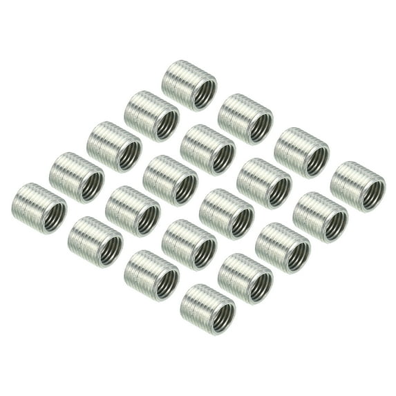 Uxcell M10 to M8 Thread Adapters Sleeve Reducing Nut 10mm Screw Pipe ...