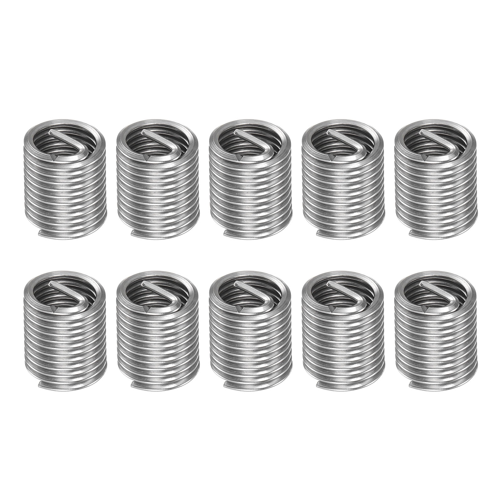 Uxcell M10 x 1.5 2D 20mm 304 Stainless Steel Wire Thread Insert ...