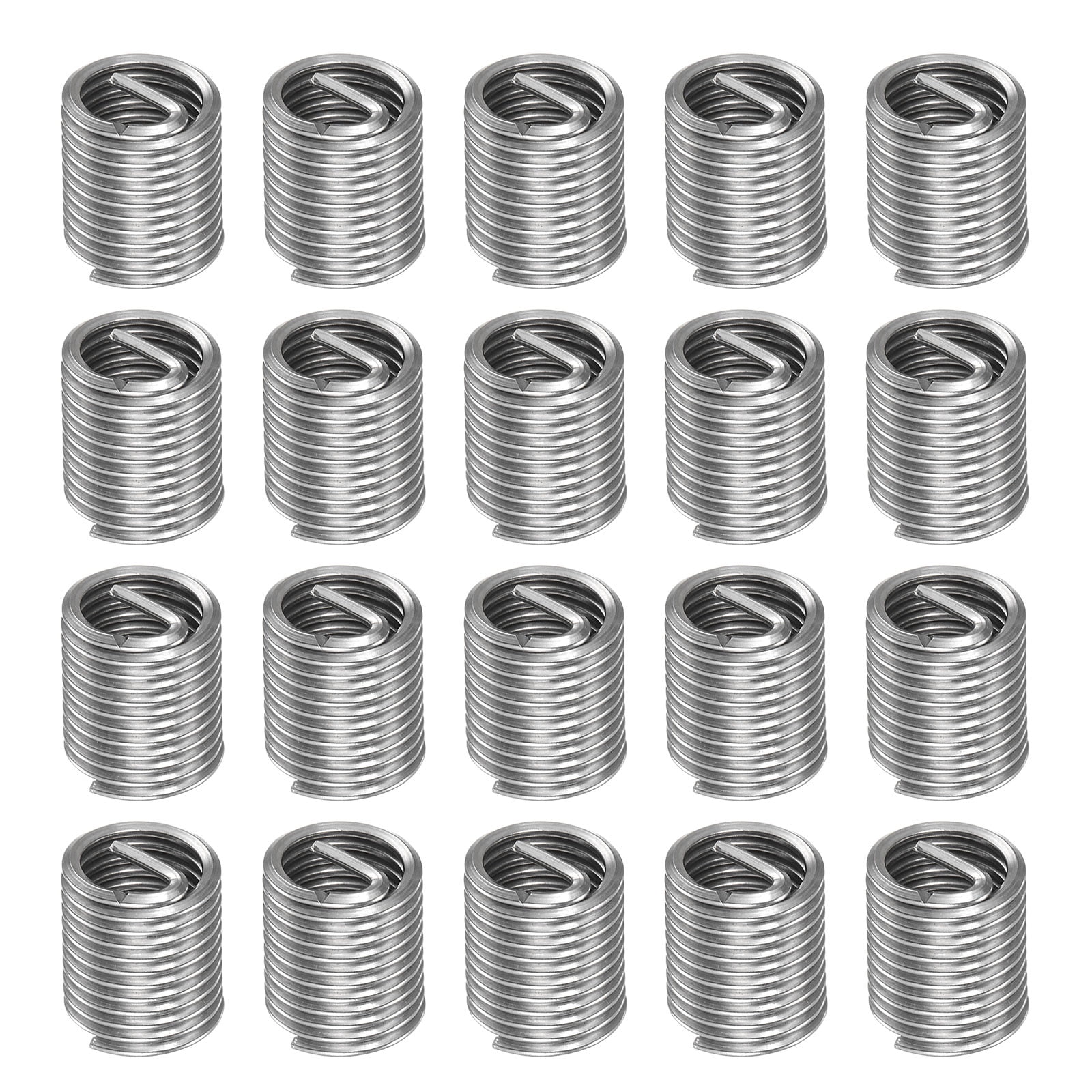 Uxcell M10 x 1.5 2D 20mm 304 Stainless Steel Wire Thread Insert ...