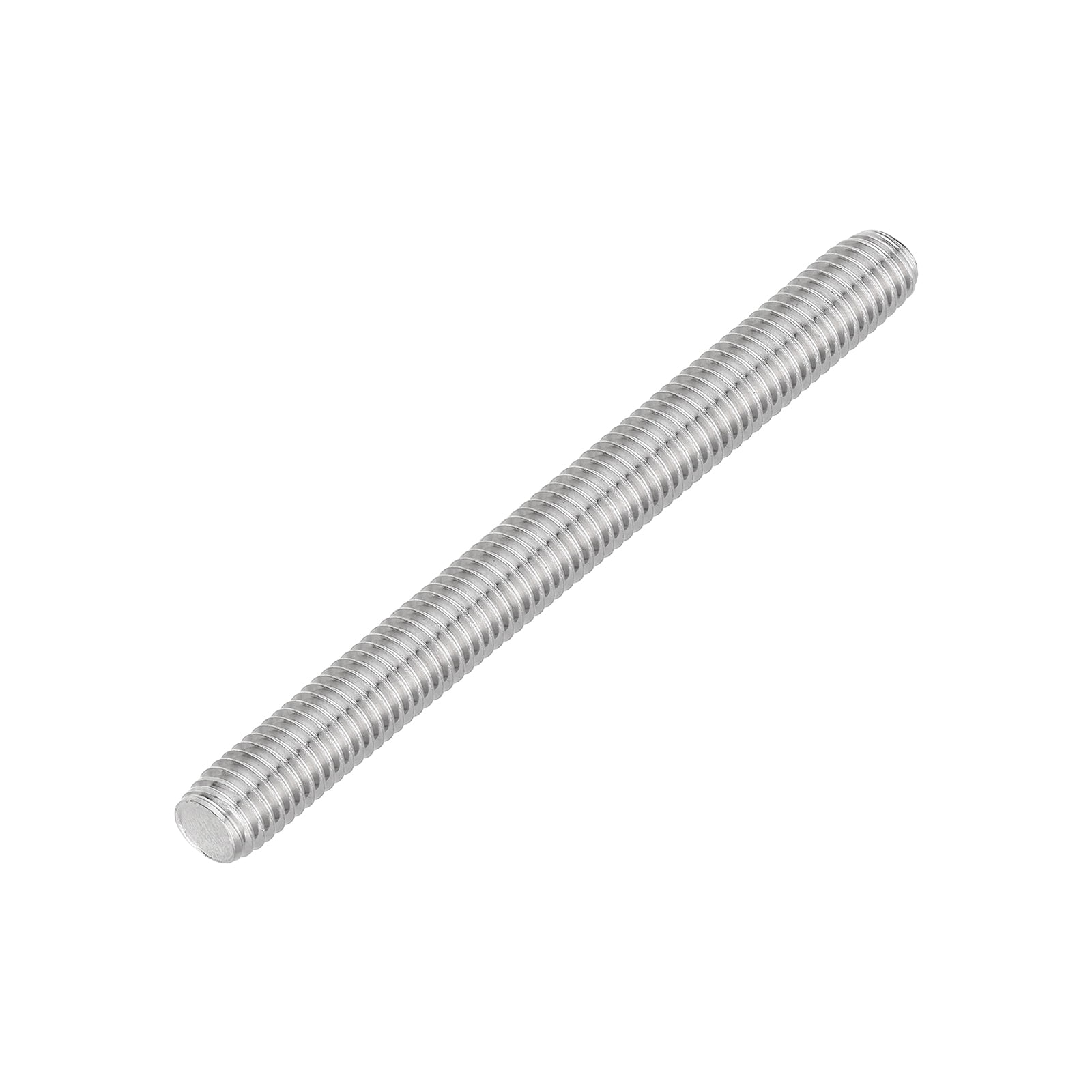 Uxcell M10 x 100mm 1.5mm Pitch 304 Stainless Steel Fully Threaded Rod ...
