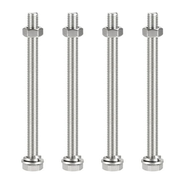 Uxcell 5Pack M6 x 12mm Slotted Cylindrical Pin 304 Stainless Steel ...