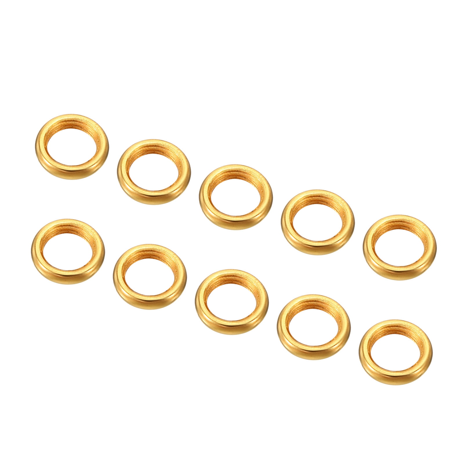 Uxcell M10 x 1mm Lamp Pipe Threaded Nuts Screw Bolts Thread Fasteners ...