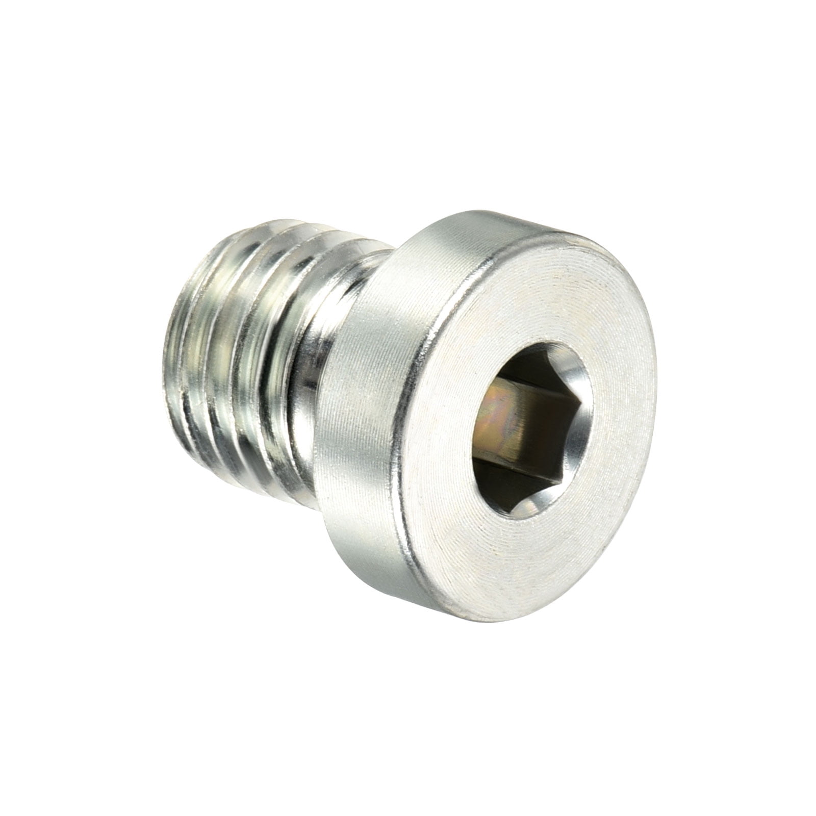 Uxcell M12*1.5 Internal Hex Head Pipe Fitting Plug, Male Thread 45 ...