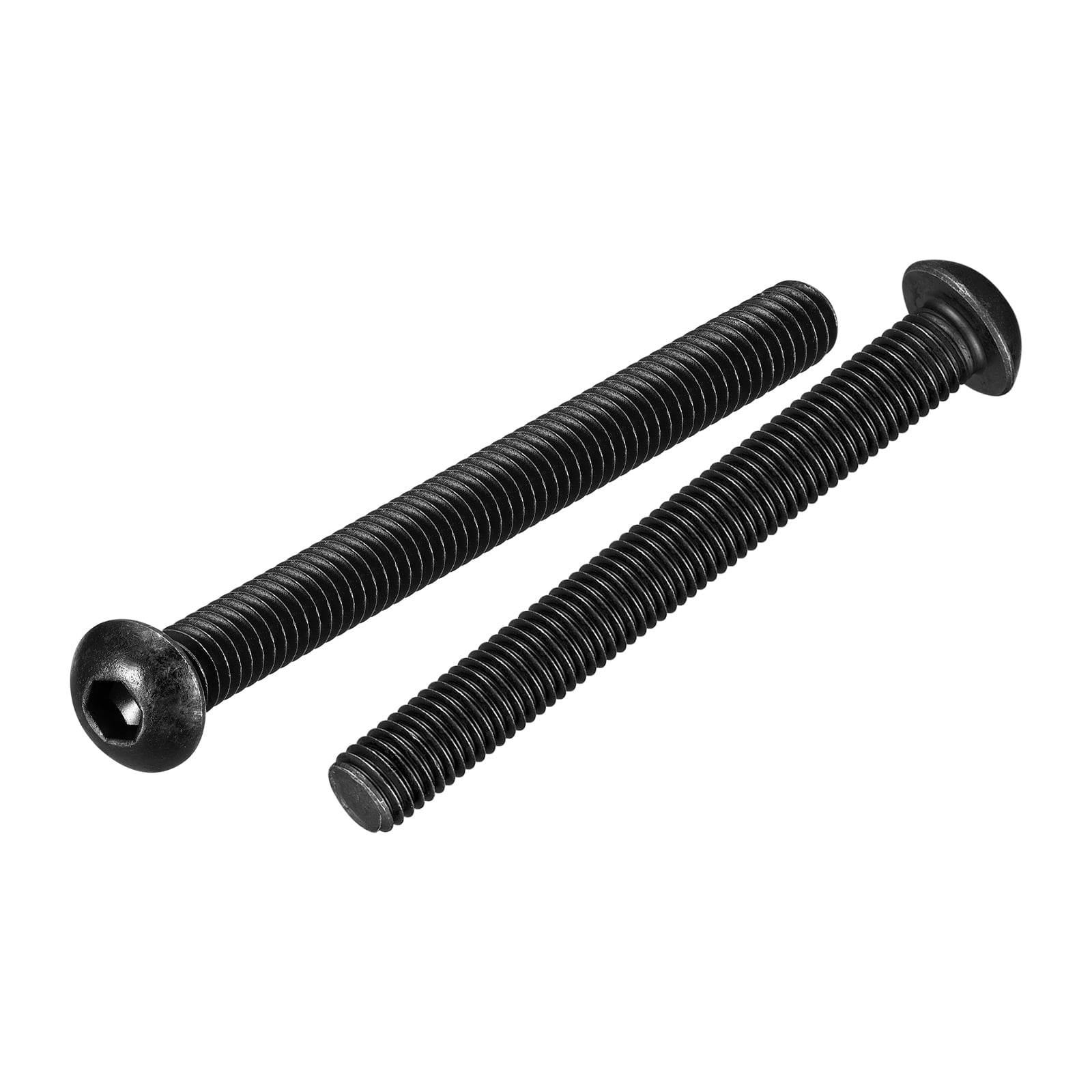 Uxcell M12-1.75x100mm Button Head Socket Cap Screws - 2Pack - Good for ...