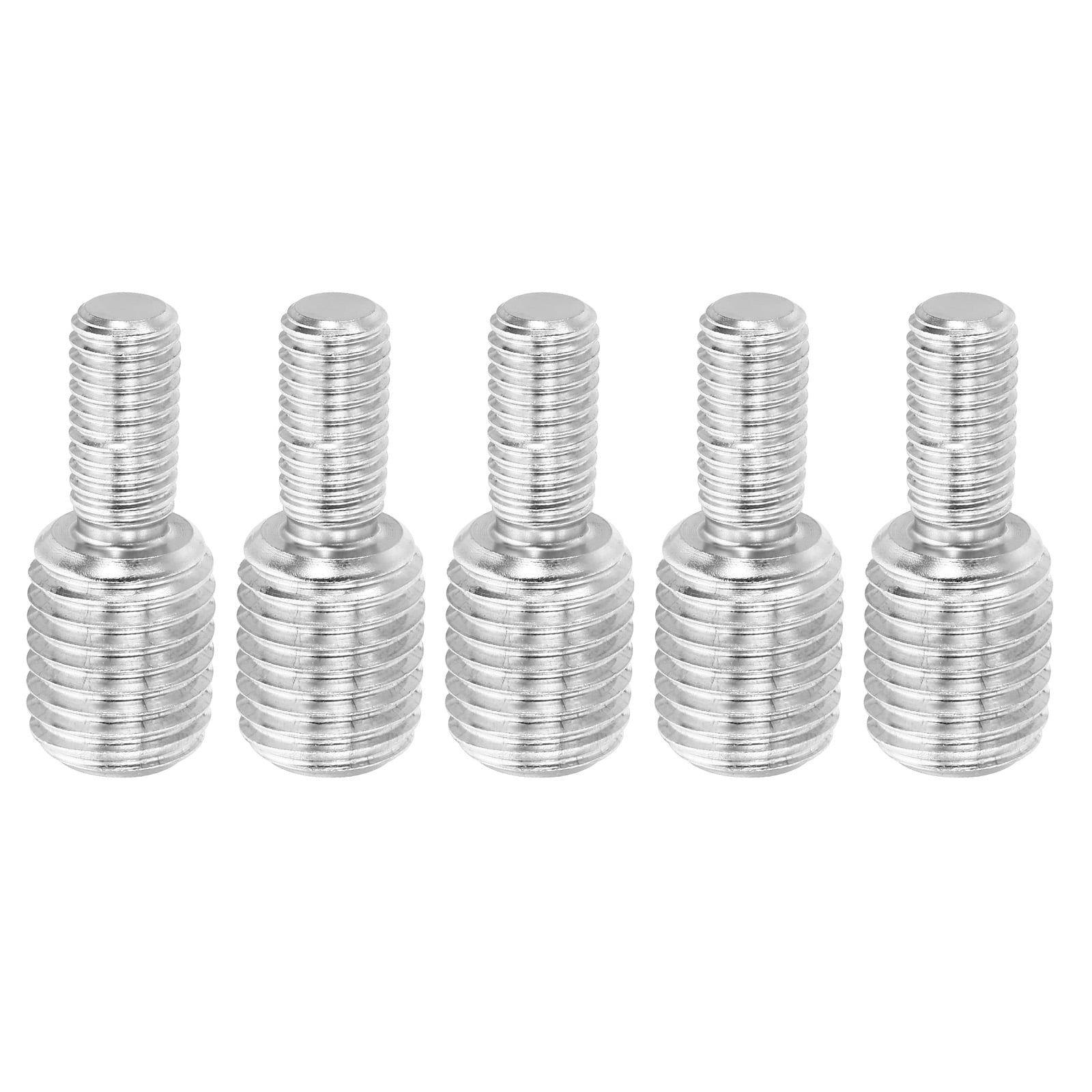 Uxcell M12*M20*50mm Double End Threaded Stud Screw Bolt, 5 Pack 304 ...