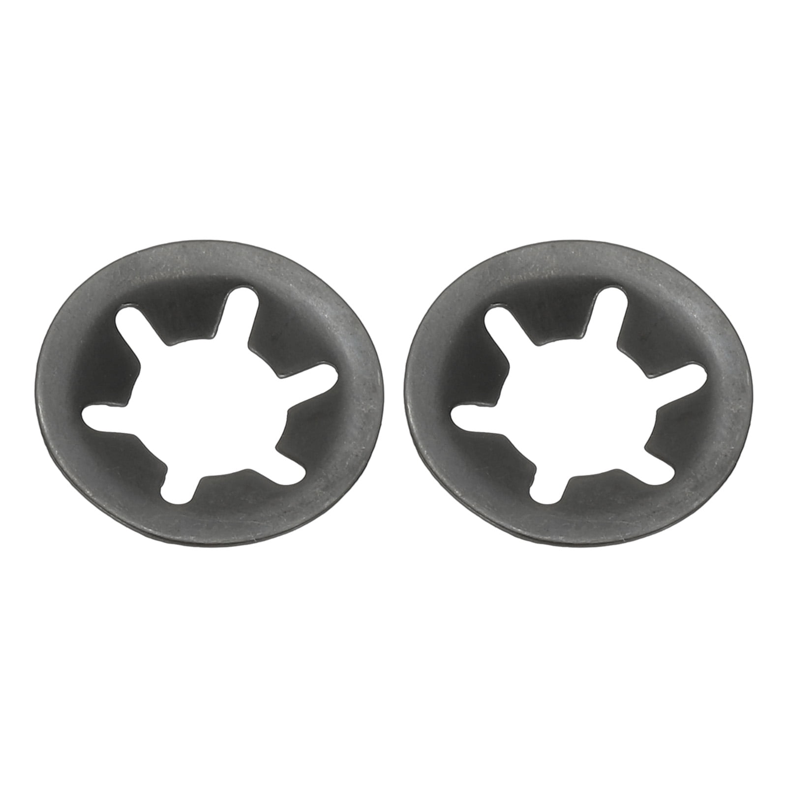 Uxcell M12 Star Internal Tooth Lock Washers Manganese Steel Push on ...
