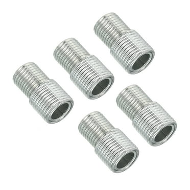 Uxcell M12 to M10 Thread Adapters Sleeve Reducing Nut 15mm Screw Pipe ...