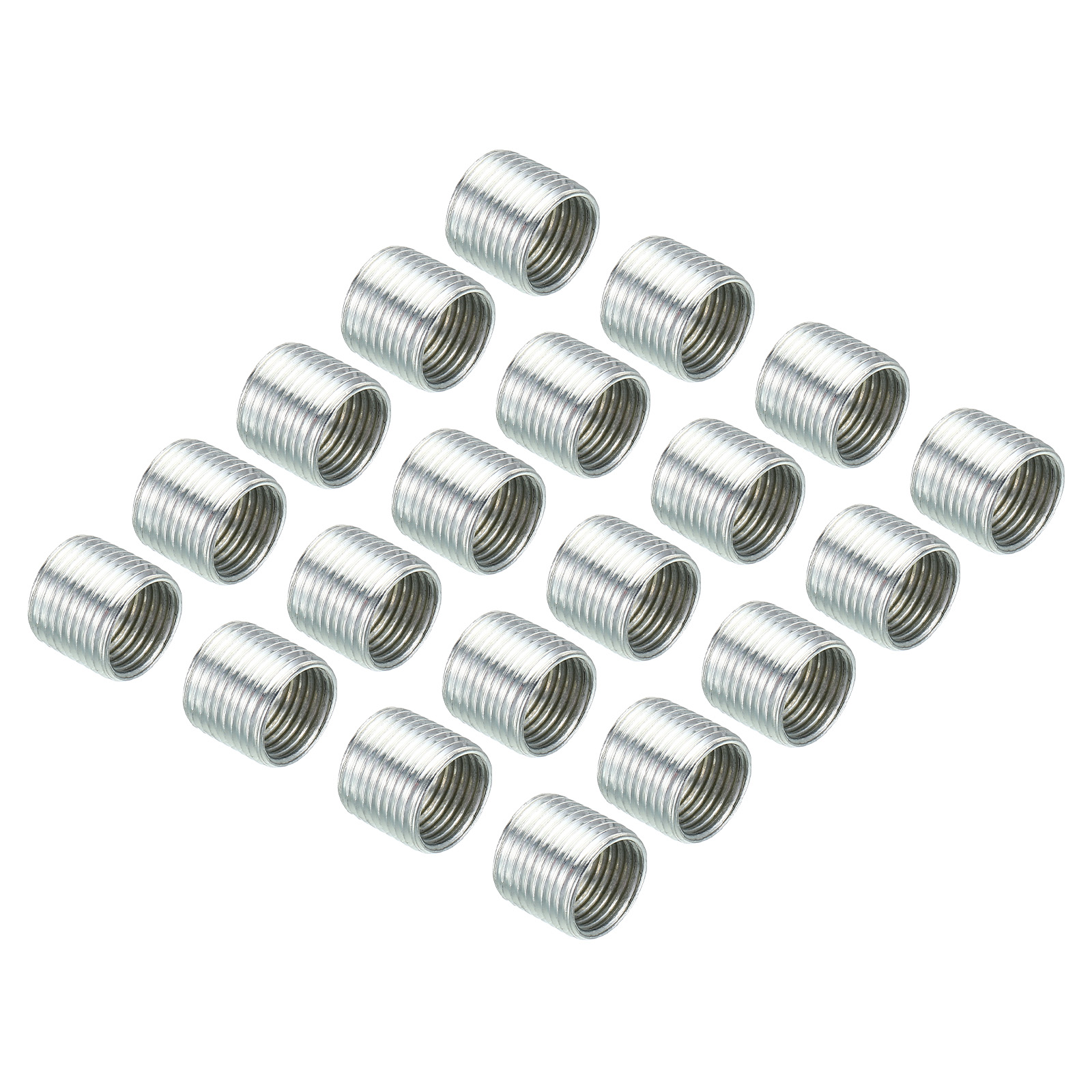 Uxcell M12 to M10 Thread Adapters Sleeve Reducing Nut 10mm Screw Pipe ...