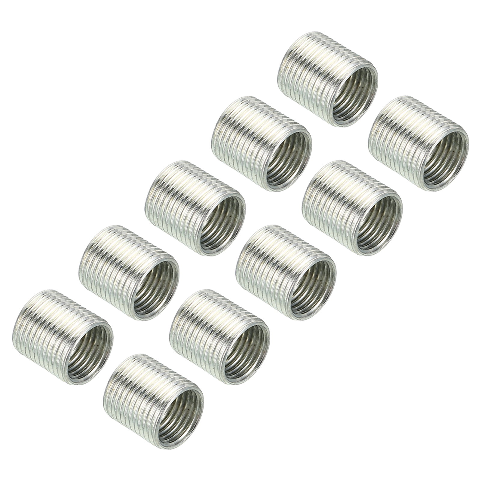 Uxcell M12 to M10 Thread Adapters Sleeve Reducing Nut 12mm Screw Pipe ...