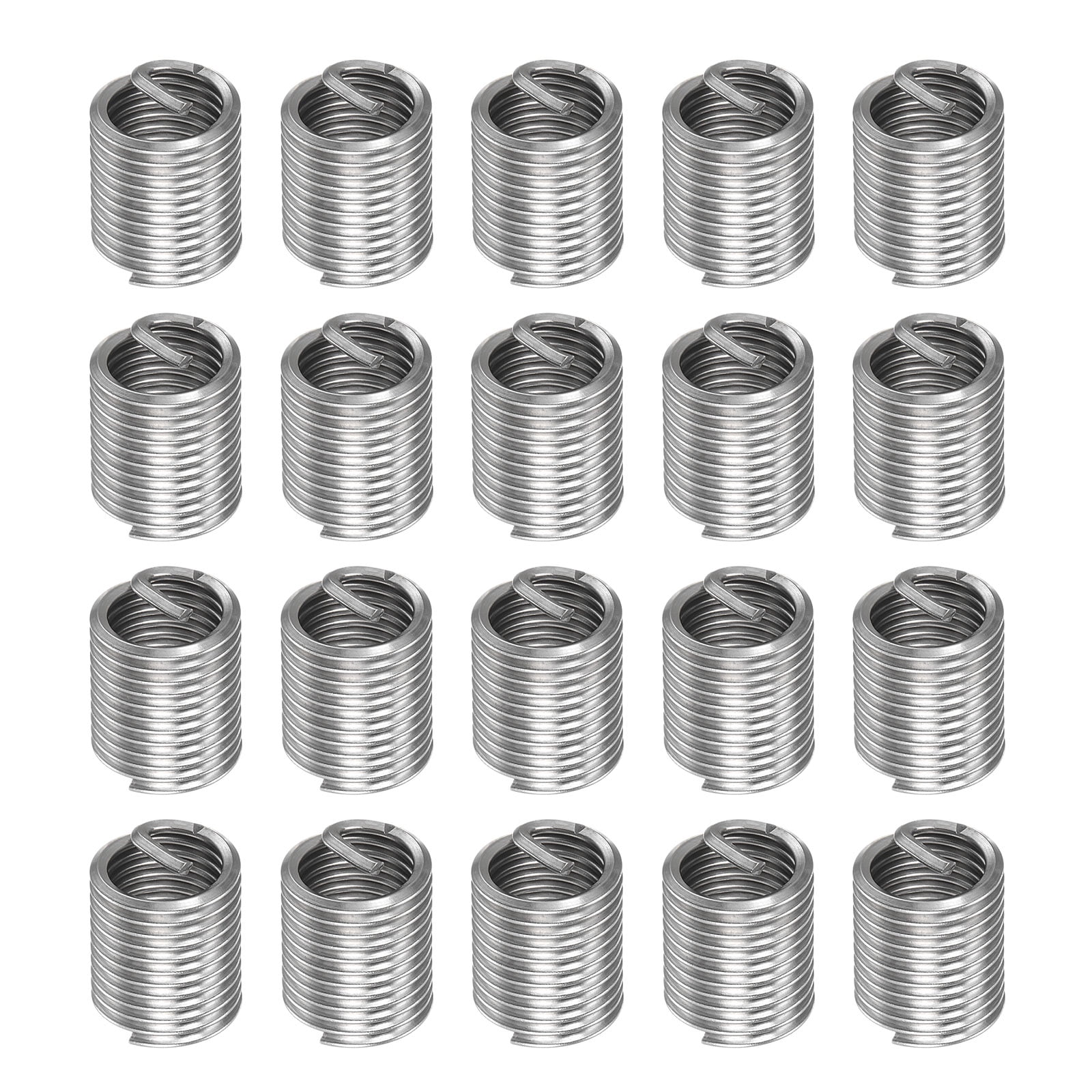 Uxcell M12 x 1.75 2D 24mm 304 Stainless Steel Wire Thread Insert ...