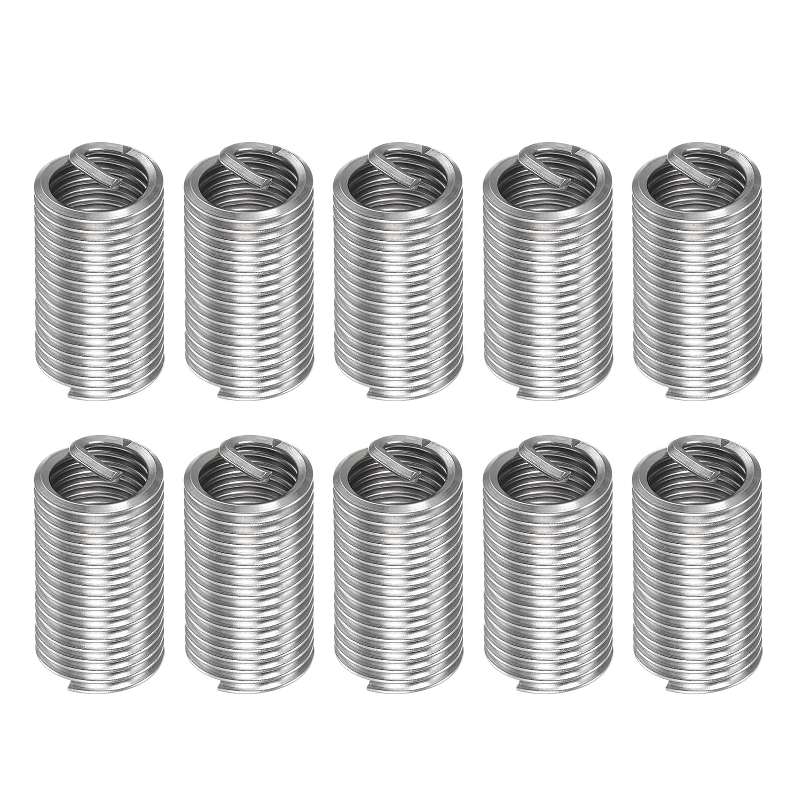 Uxcell M12 x 1.75 3D 36mm 304 Stainless Steel Wire Thread Insert ...